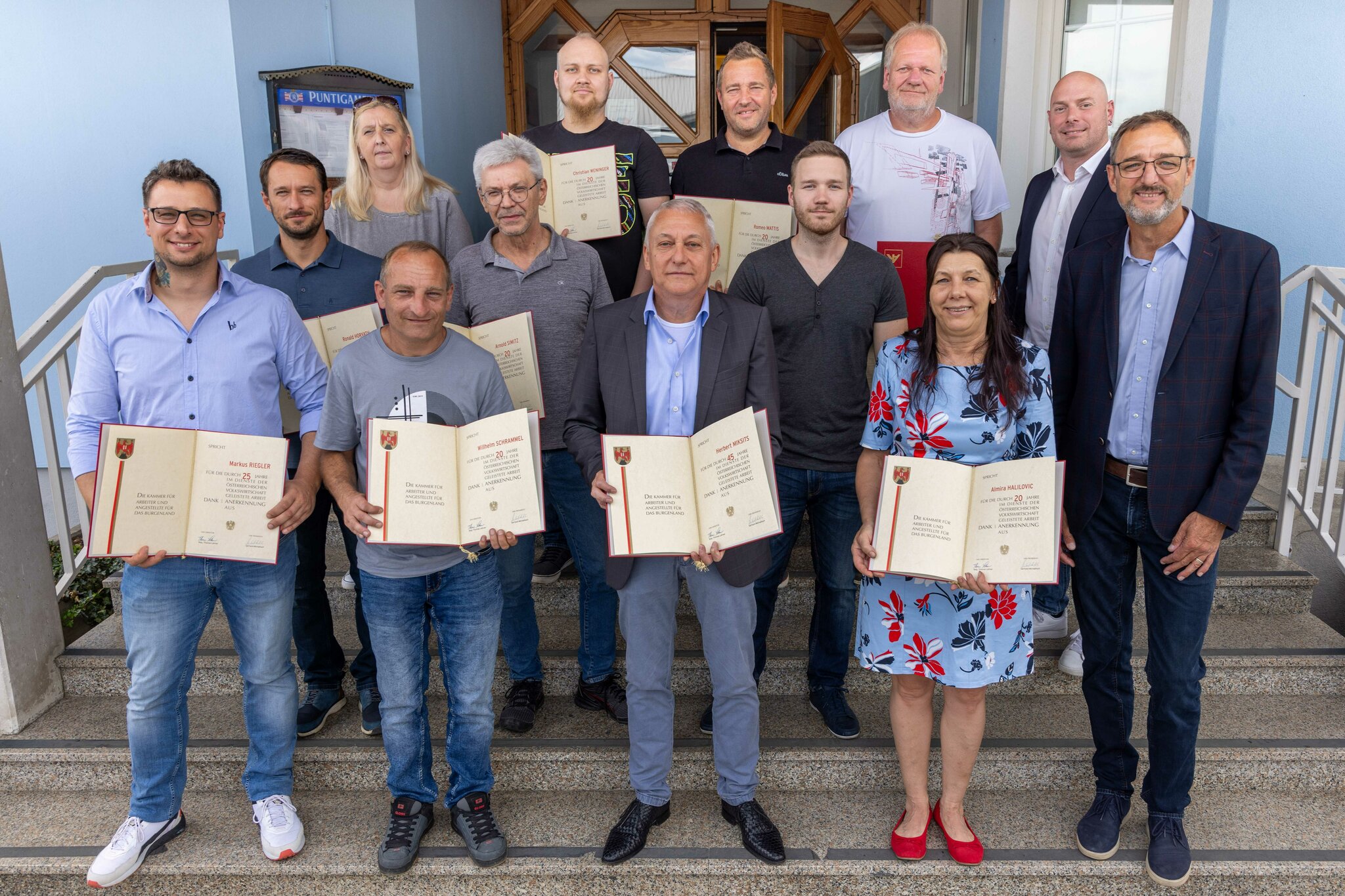 Arbeiterkammer Burgenland: Mitarbeiter bei Nikitscher Metallwaren ...