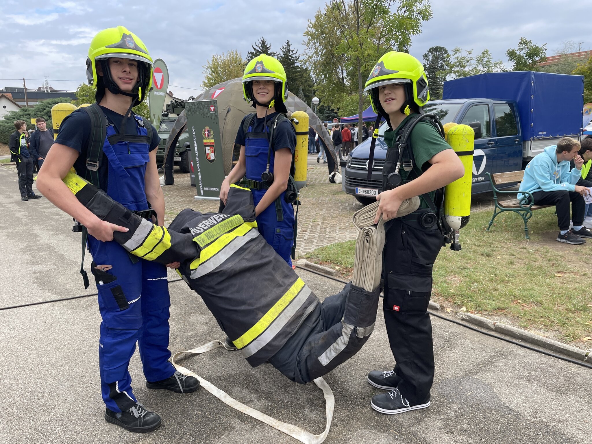 Projekt der Abschlussschüler: Emergency Day in der HTL Hollabrunn - Hollabrunn