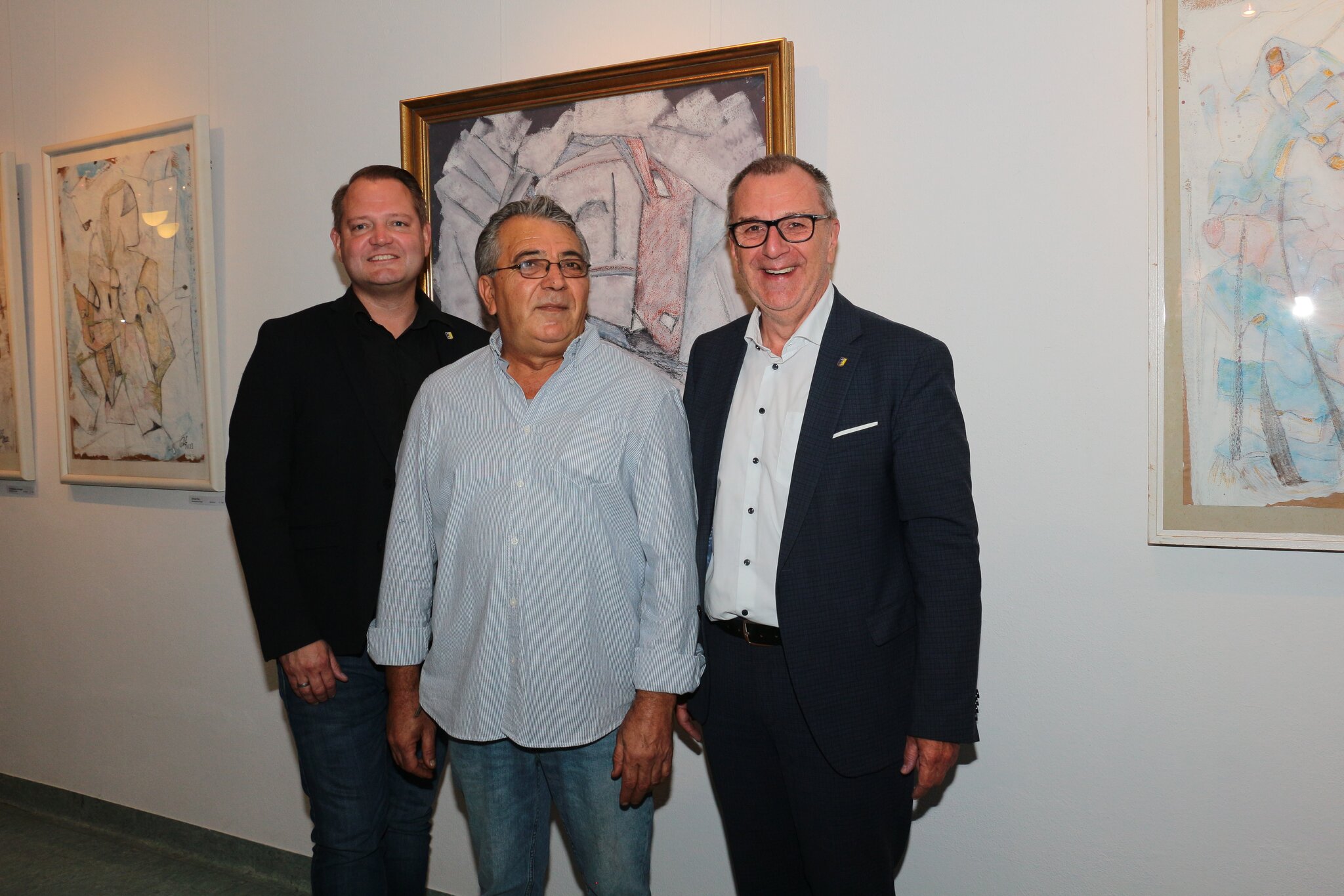 Vernissage im Herrenhaus: Künstler Haydar Celik lud zur Vernissage ins ...