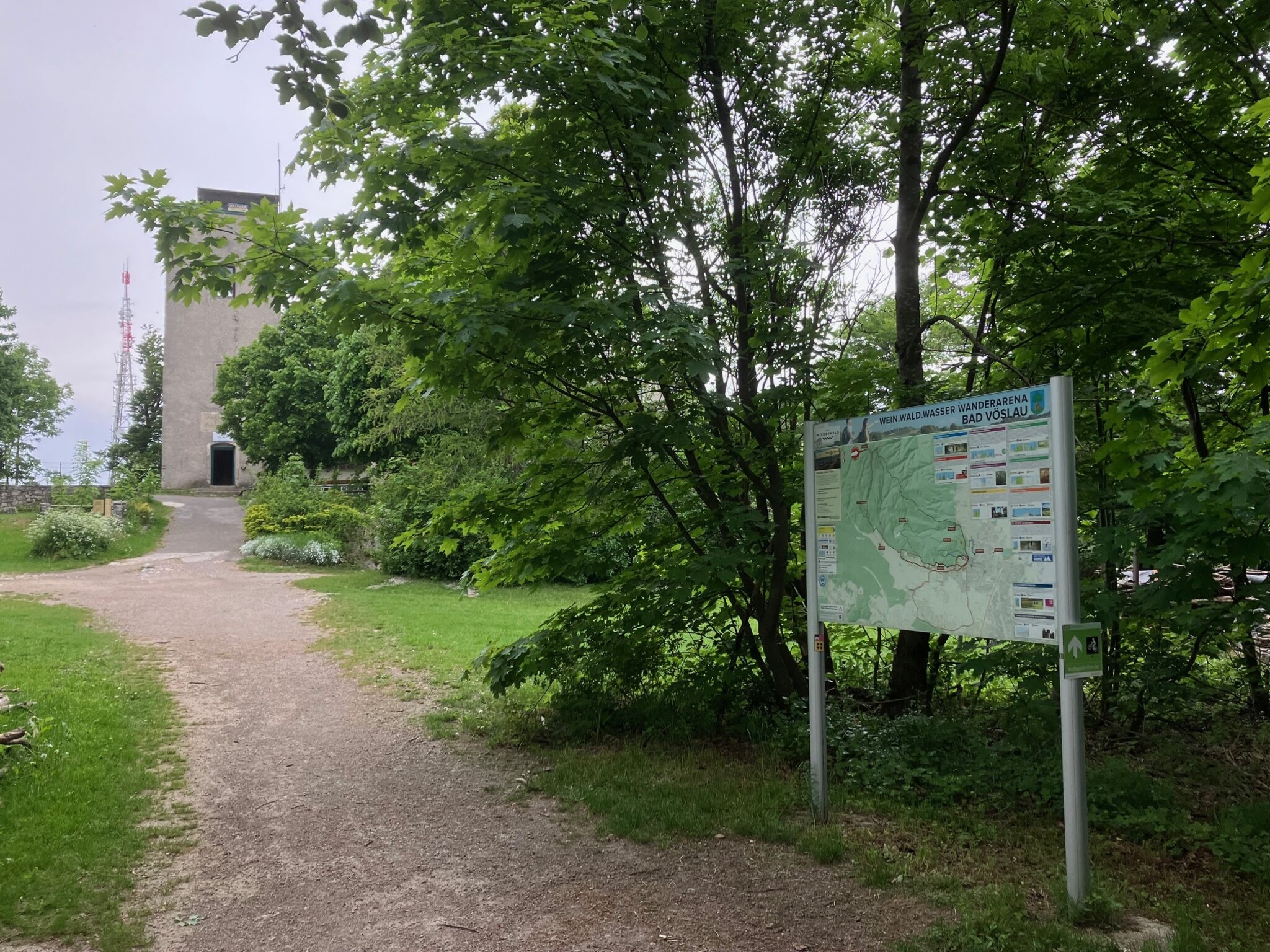 Den Bezirk von oben anschauen - Baden