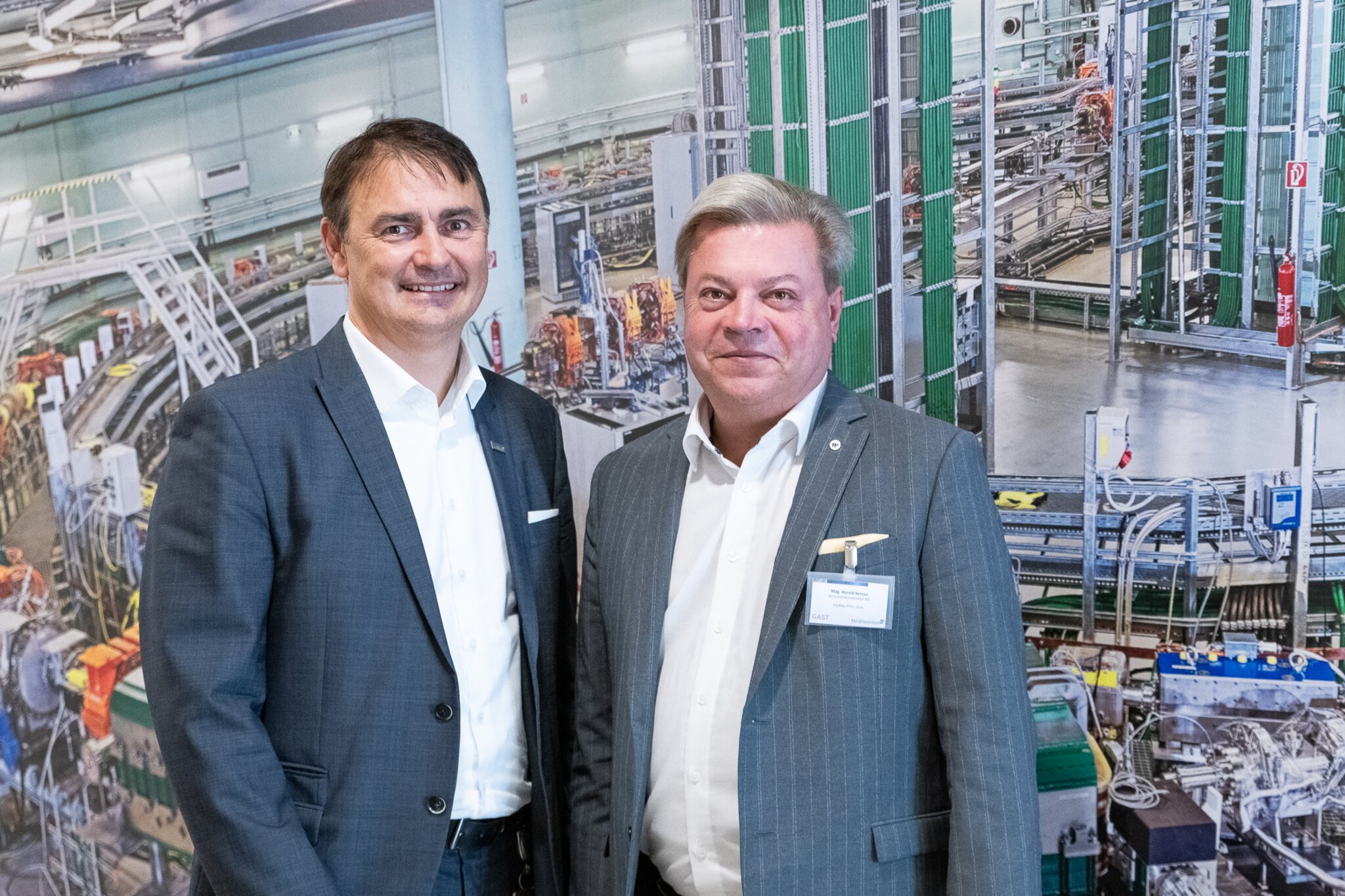 Besuch des NÖ Wirtschaftsbundes: Anlagen für Ionentherapie von ...