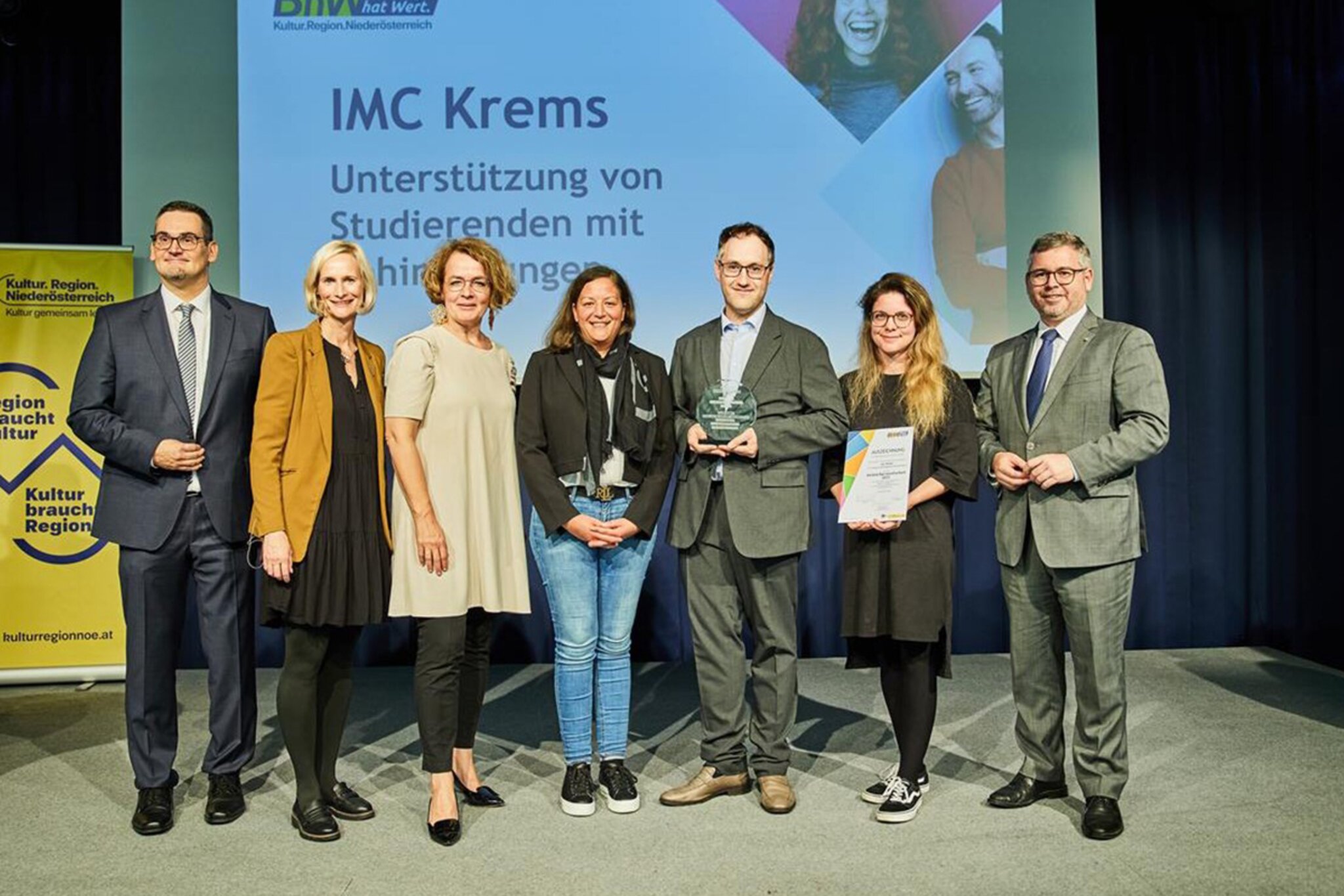 Ehrung: IMC Krems erhält "Vorbild Barrierefreiheit"-Preis - Krems