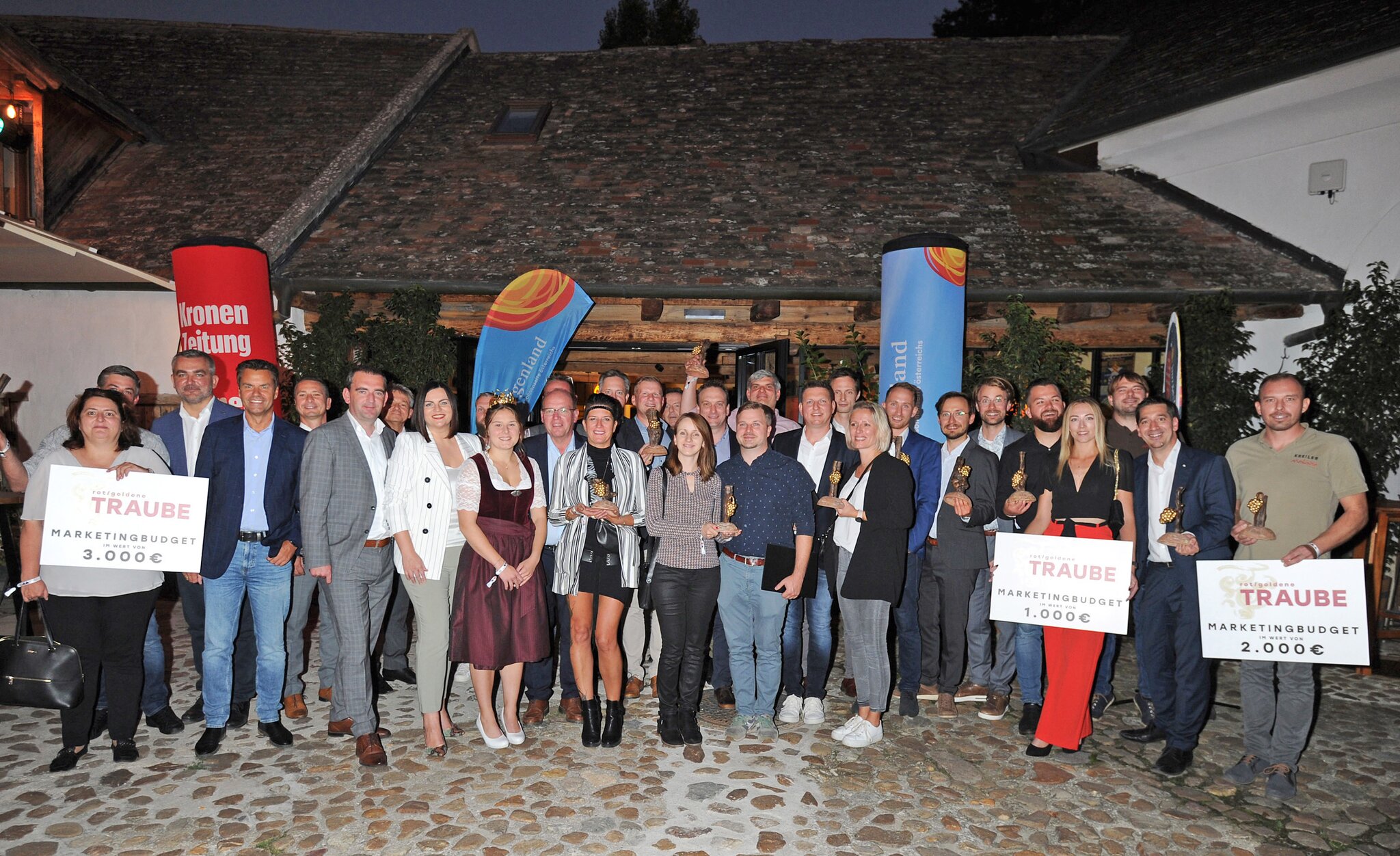 Rot-Goldene Traube 2023: Wein aus Bezirk Neusiedl zahlreich prämiert ...