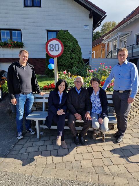 Wultschau: 80. Geburtstag von Edmund Vater - Gmünd