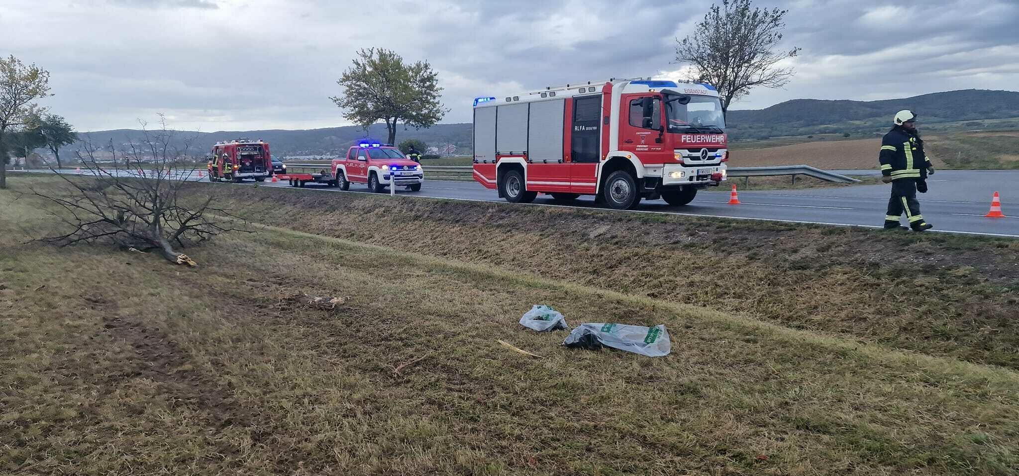B 50 Unfall