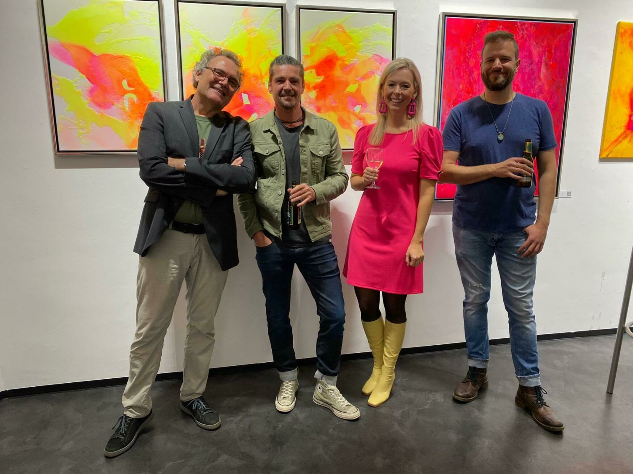 Ausstellungseröffnung: Künstlerin Andrea Kainer lud zur Vernissage nach ...