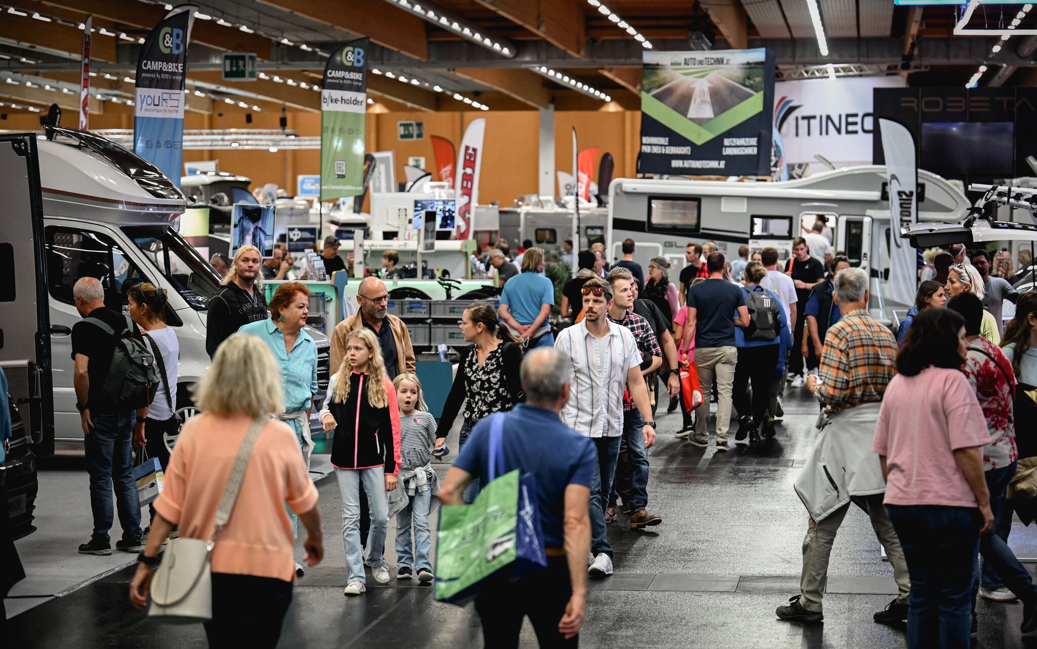 Welser Messe: Besucherrekord am Caravan Salon Austria - Wels & Wels Land