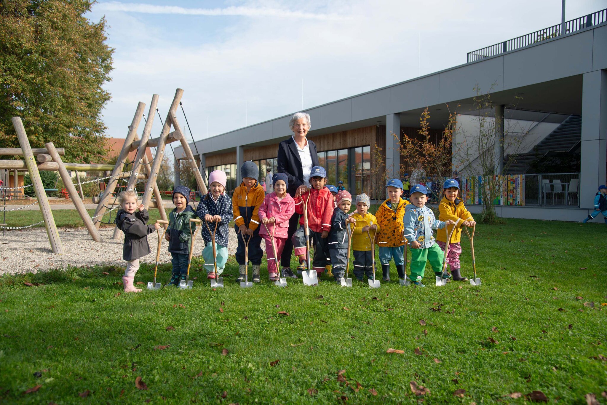 EVG Minis: Zehn Jahre EVG-Betriebskindergarten - und wieder wird gebaut - Schärding