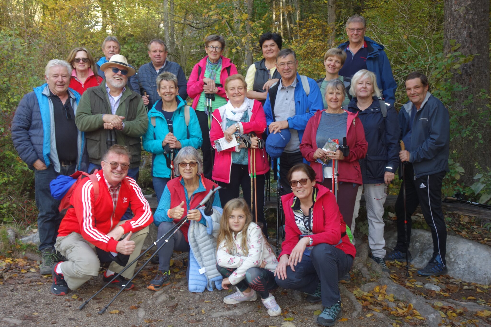 Wanderfreunde Oberpetersdorf in den Myrafällen - Oberpullendorf