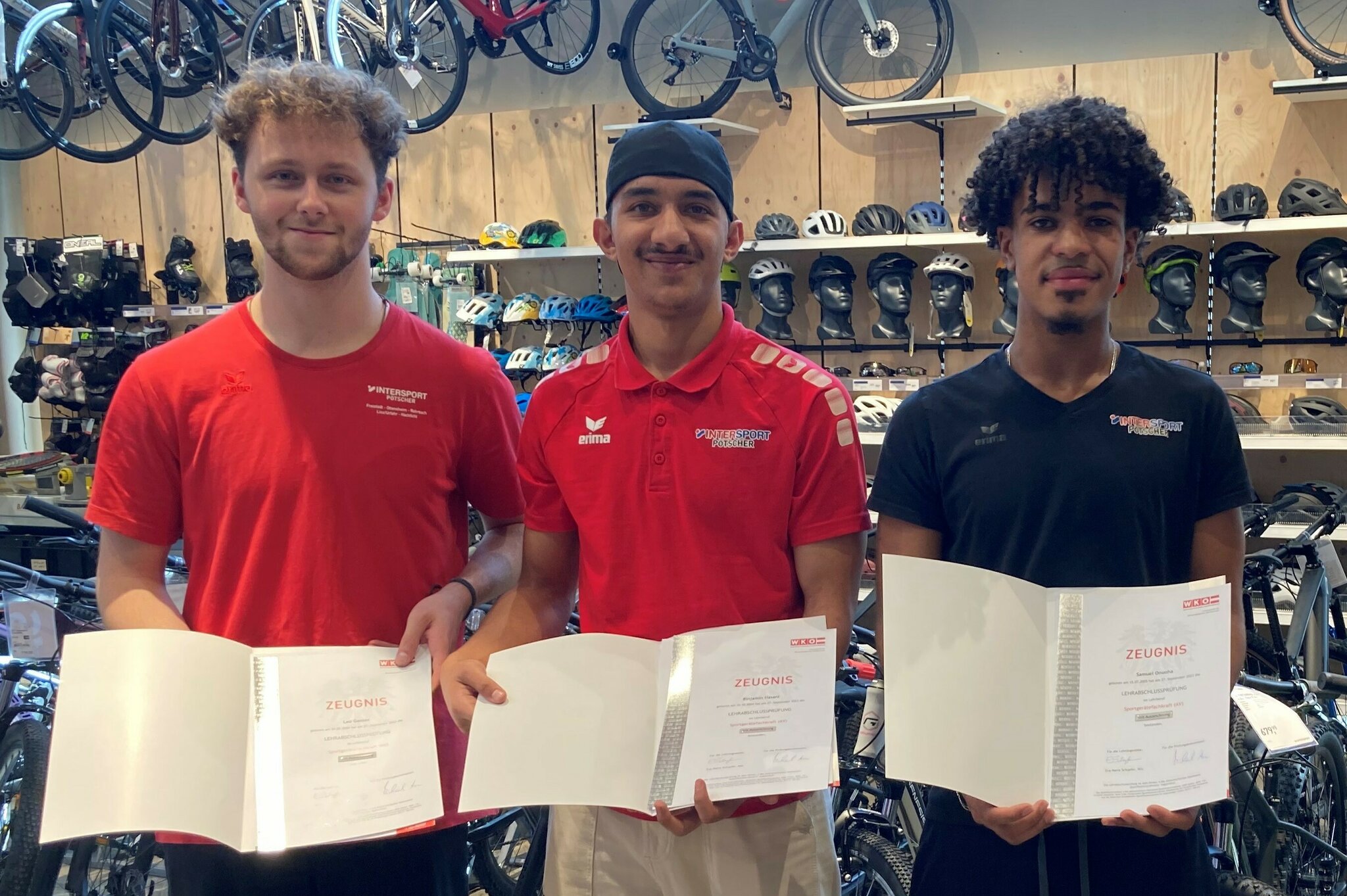 Samuel Onuoha: Freistädter ist eine der ersten Sportgerätefachkräfte in ...