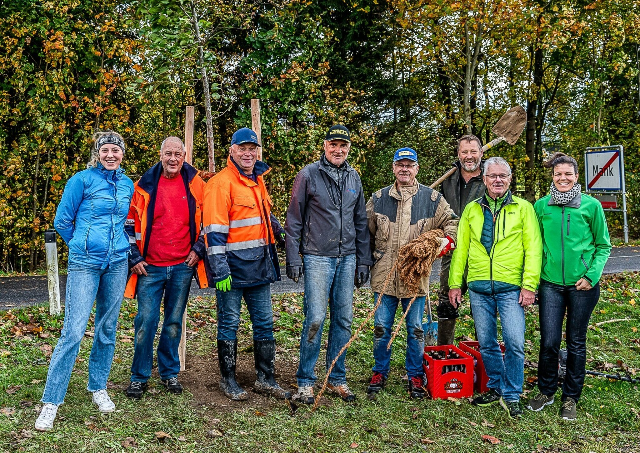 Stadtgemeinde Mank: 70 neue Bäume für Mank - Melk