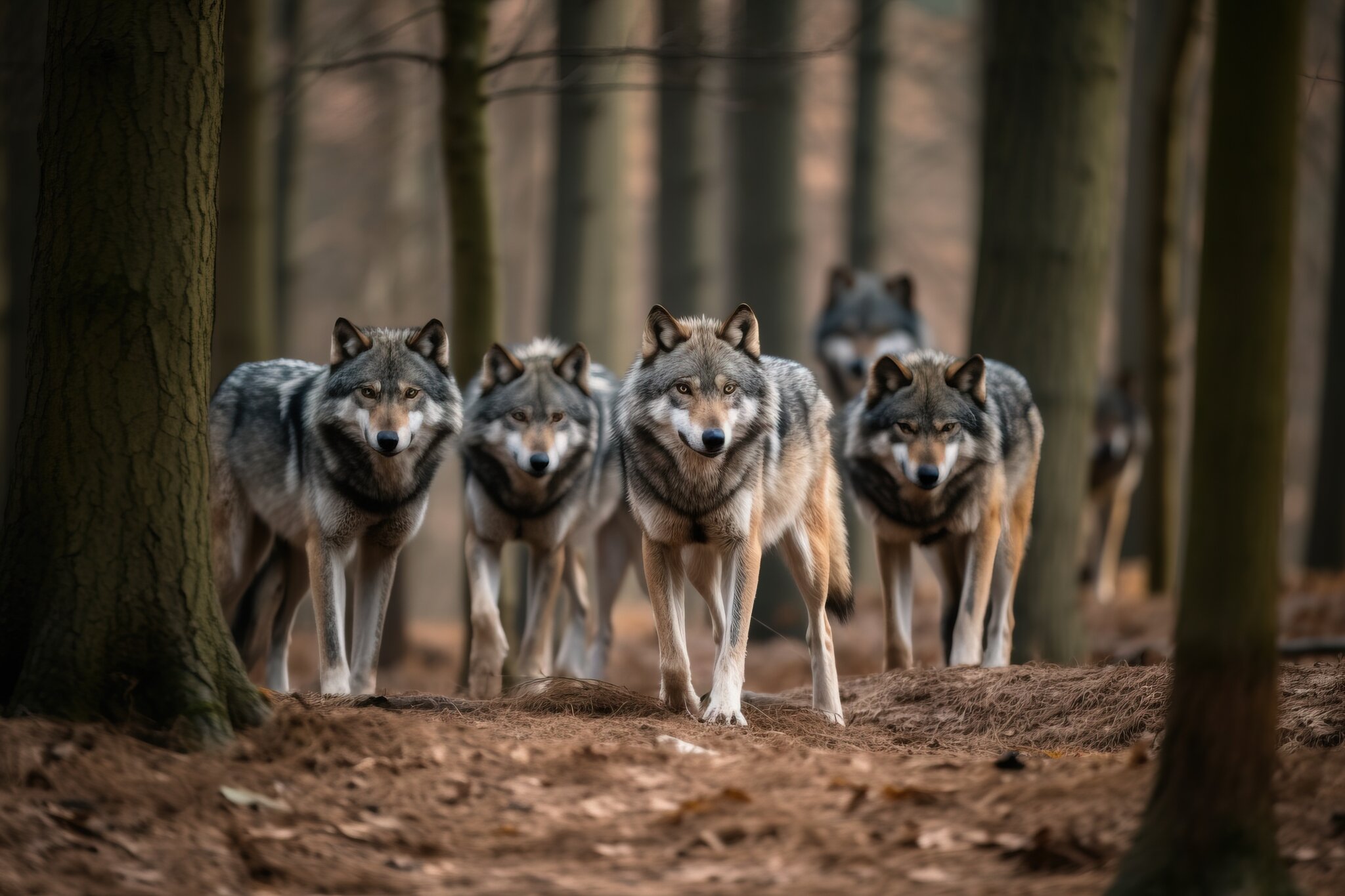 Eilmeldung: Ein Wolfsrudel wurde gestern im Lavanttal gesichtet - Lavanttal