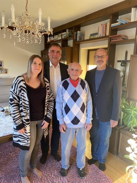 Runder Geburtstag: Hubert Ginner aus Sonntagberg feiert seinen 90er ...