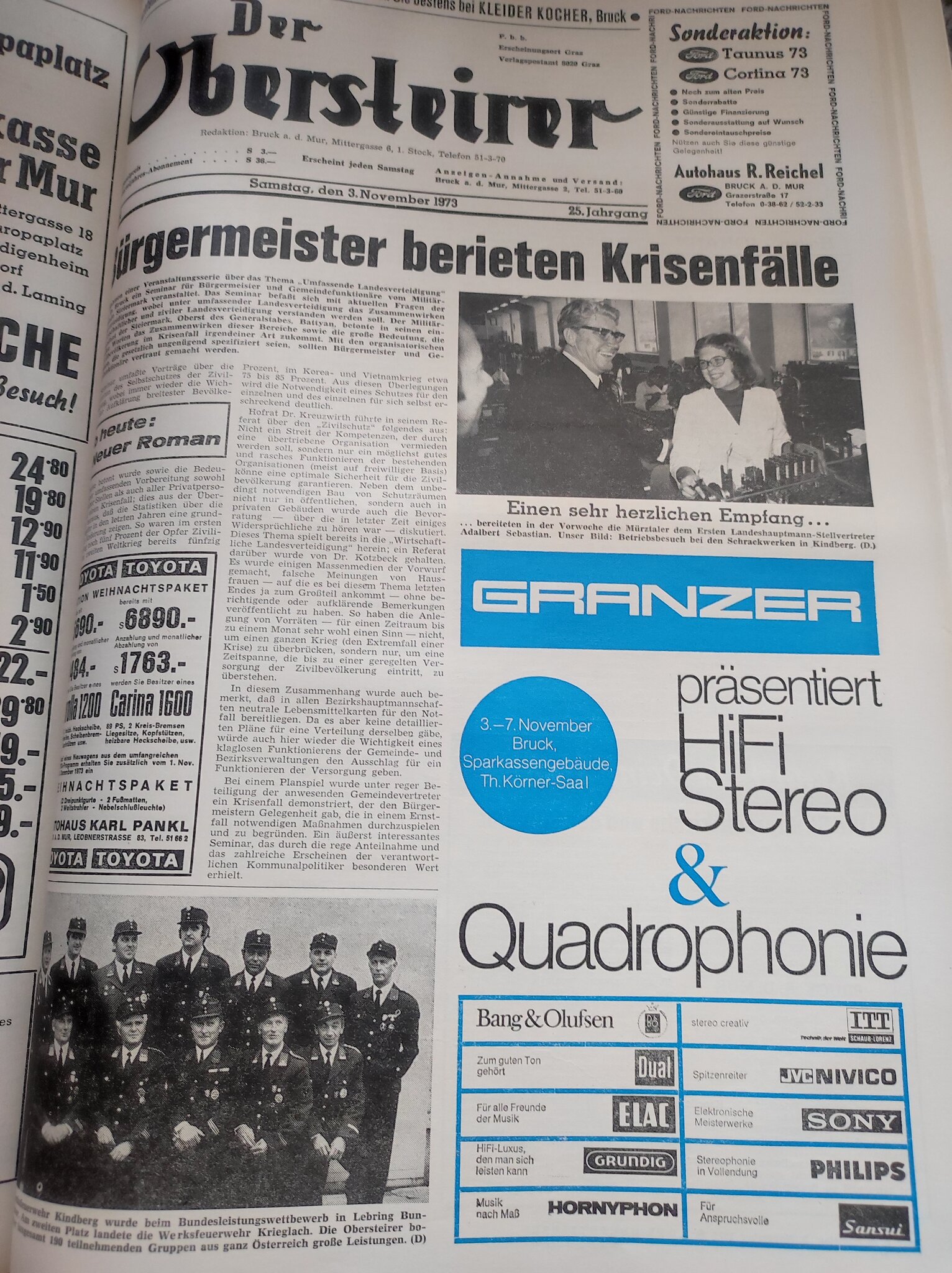 Zurückgeblättert: Das geschah vor 25 Jahren und vor 50 Jahren - Bruck ...