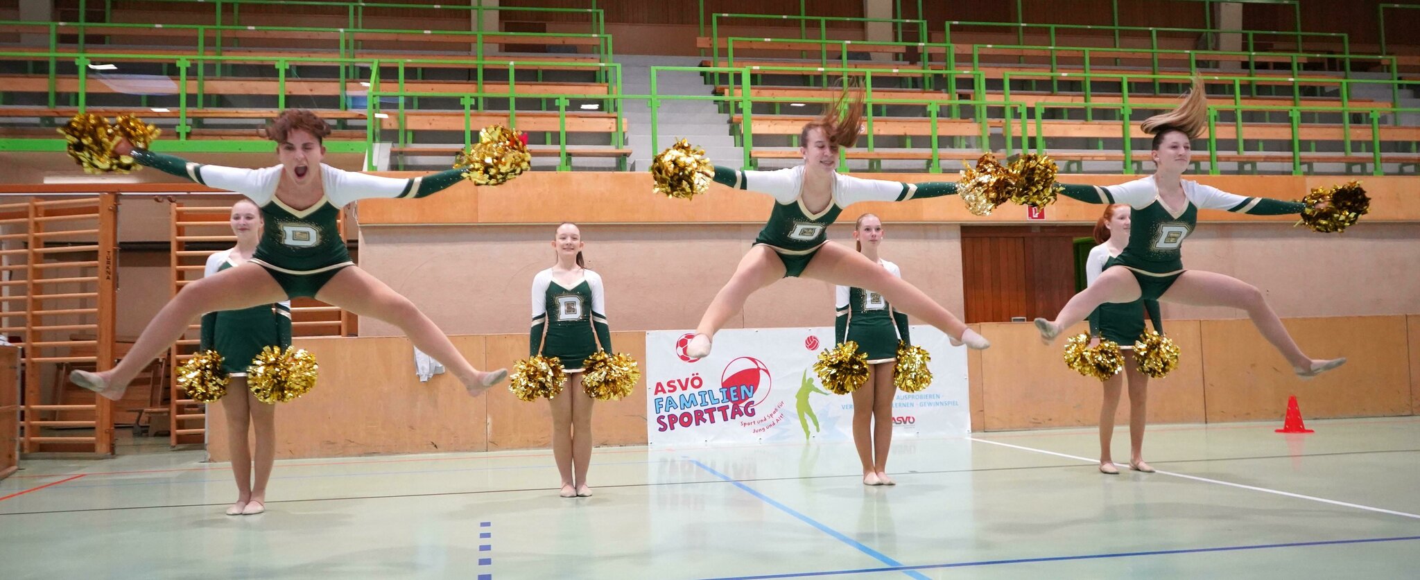 ASVÖ-Familiensporttag: Cheerdancer begeistern in Korneuburg - Korneuburg