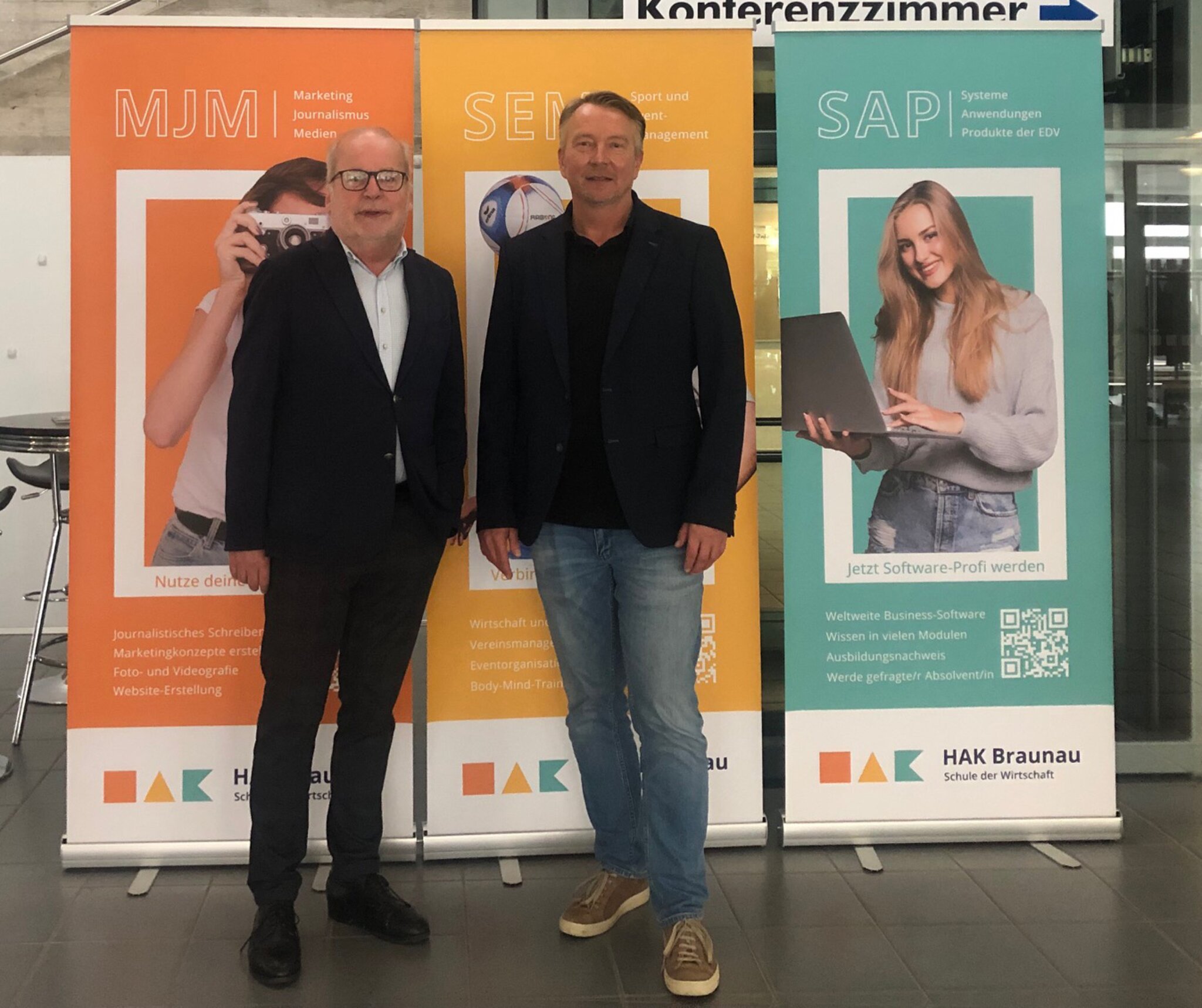 Neuer 3D-Rundgang: Die HAK Braunau kann jetzt virtuell erkundet werden ...