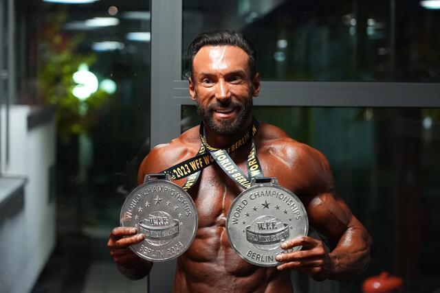 Markus Fuchs: Neudauberger Bodybuilder wurde doppelter Vizeweltmeister ...