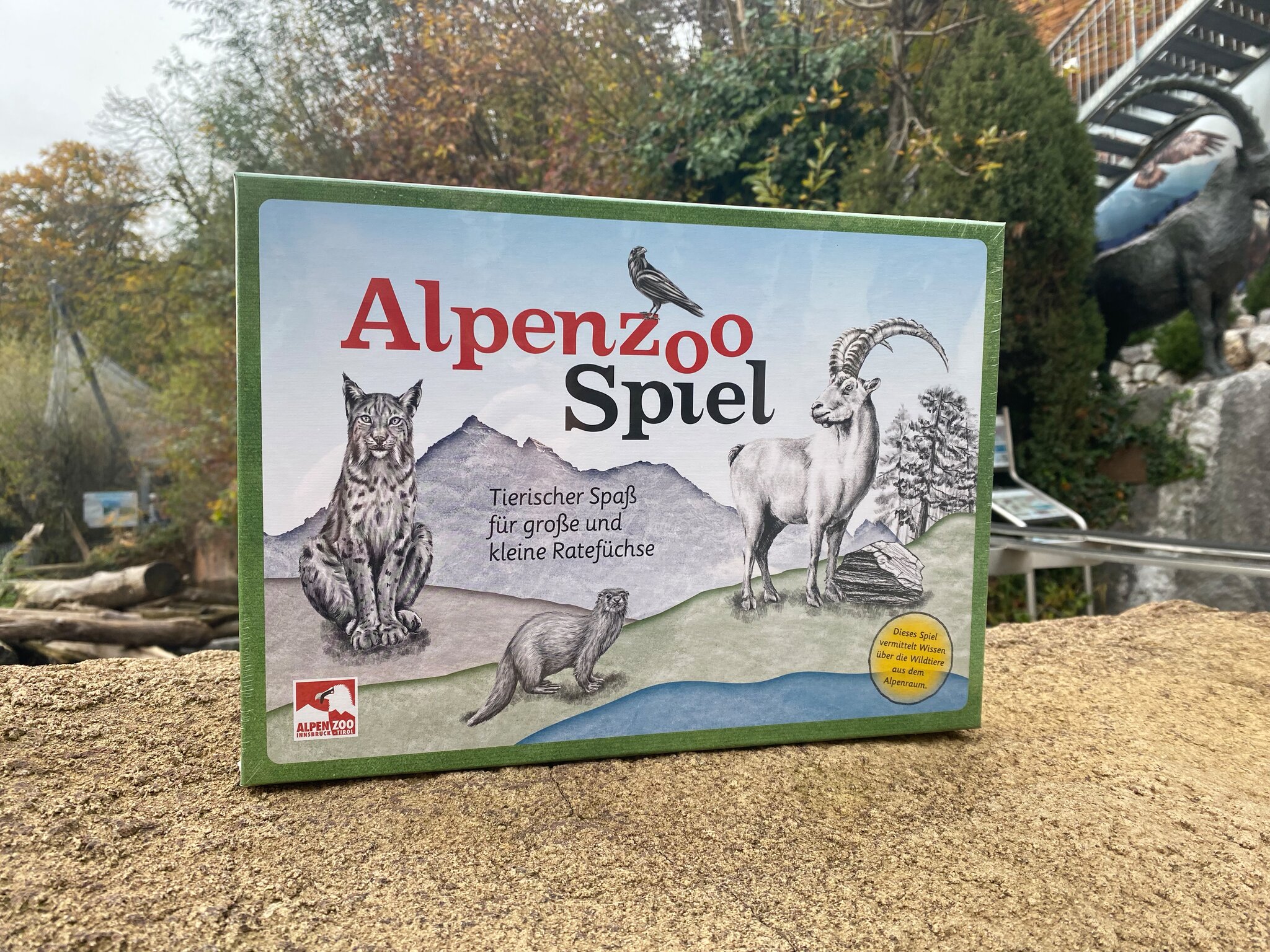 Alpenzoo Innsbruck: Die Alpenzootiere auf dem Spielbrett entdecken ...