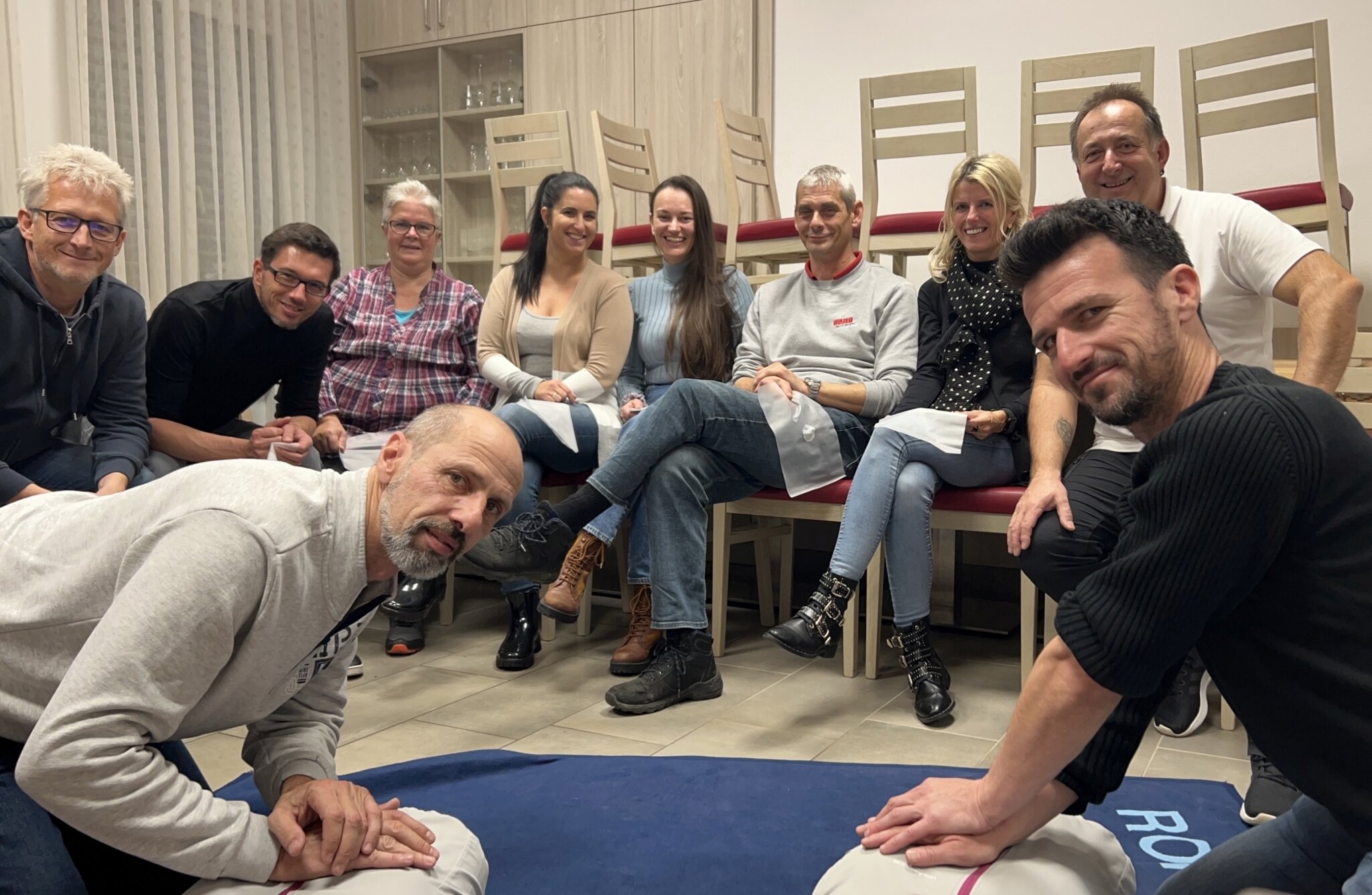 Kühnsdorf: Erste-Hilfe-Kurs bei der Firma Gojer - Völkermarkt