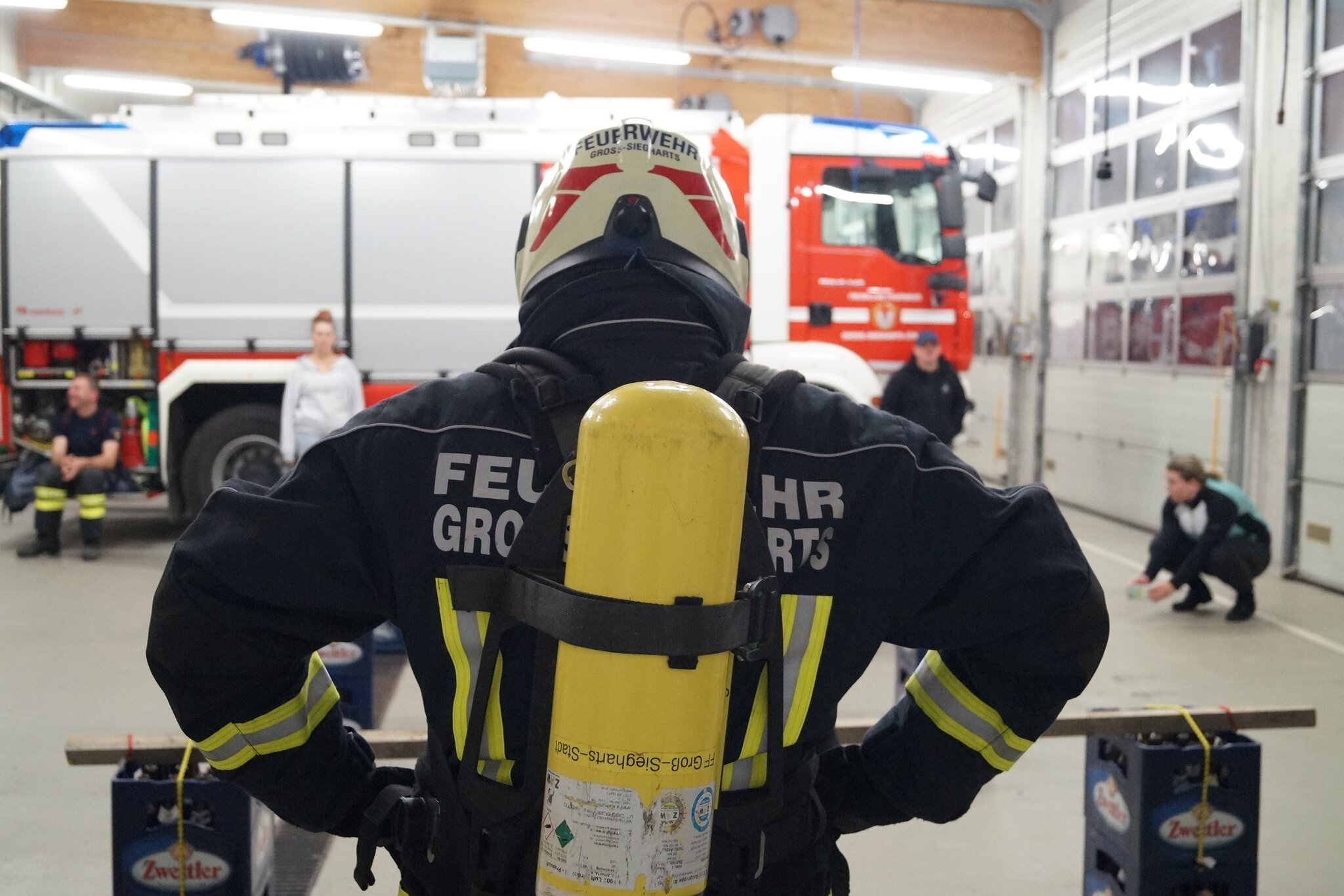 Atemschutzgeräteträger einsatzbereit: Leistungstest bei der FF Groß ...