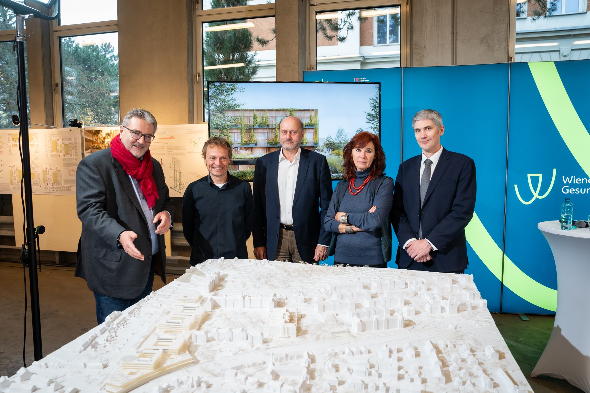Präsentation: Ein erster Blick auf das neue Klinik-Gebäude in Hietzing ...