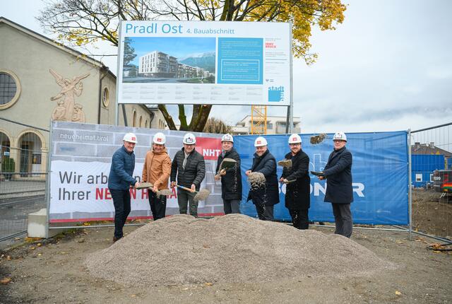 Pradl-Ost: Der letzte Bauabschnitt soll im Frühjahr 2025 fertig sein ...