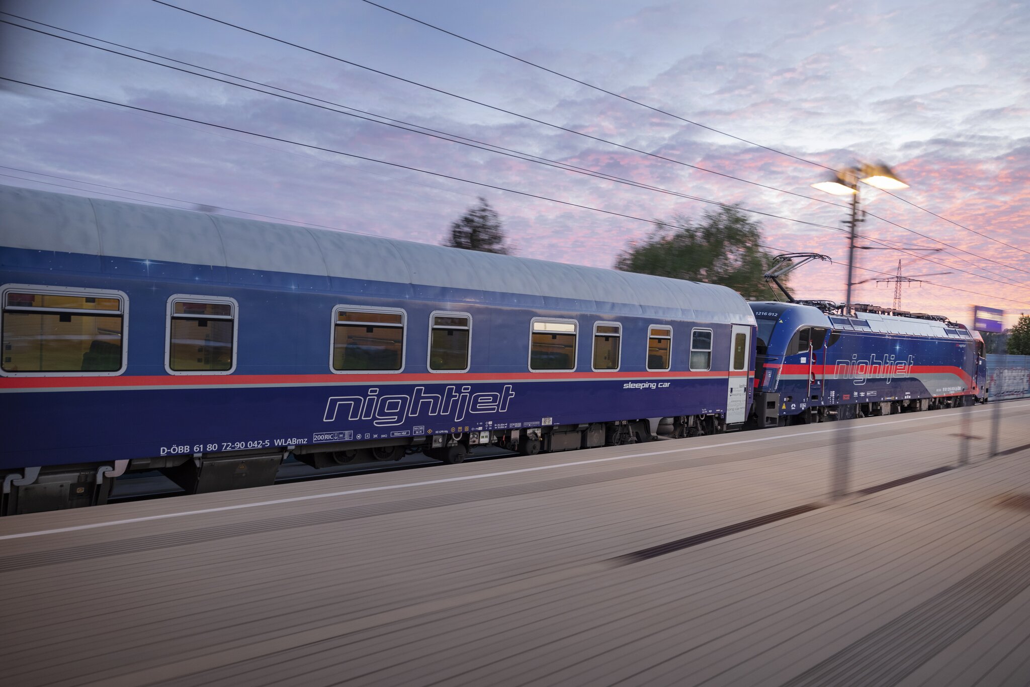 ÖBB Zug: Nightjet der neuen Generation in der Steiermark präsentiert ...