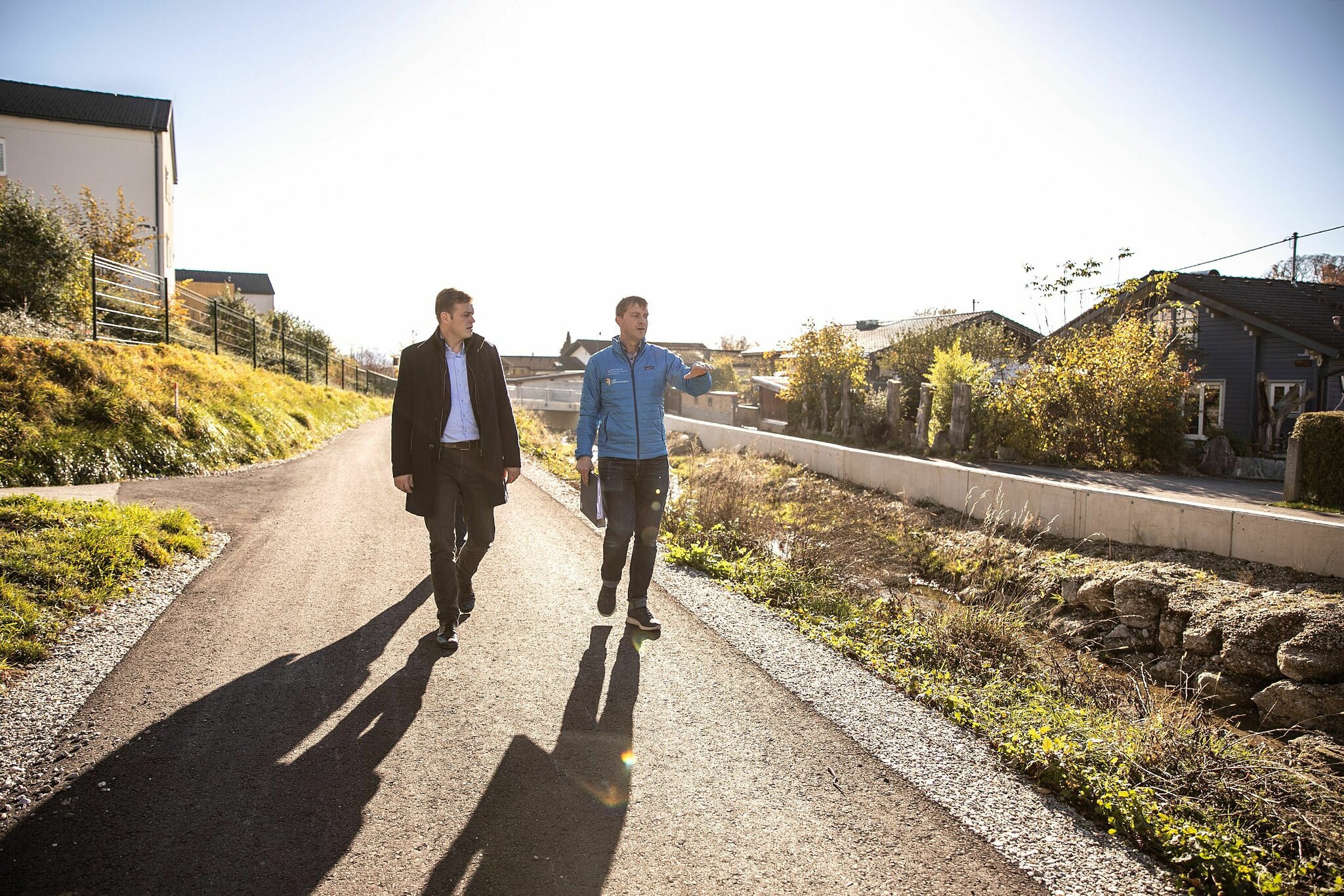 Für 26 Gebäude: Neuer Hochwasserschutz in Eggelsberg - Braunau