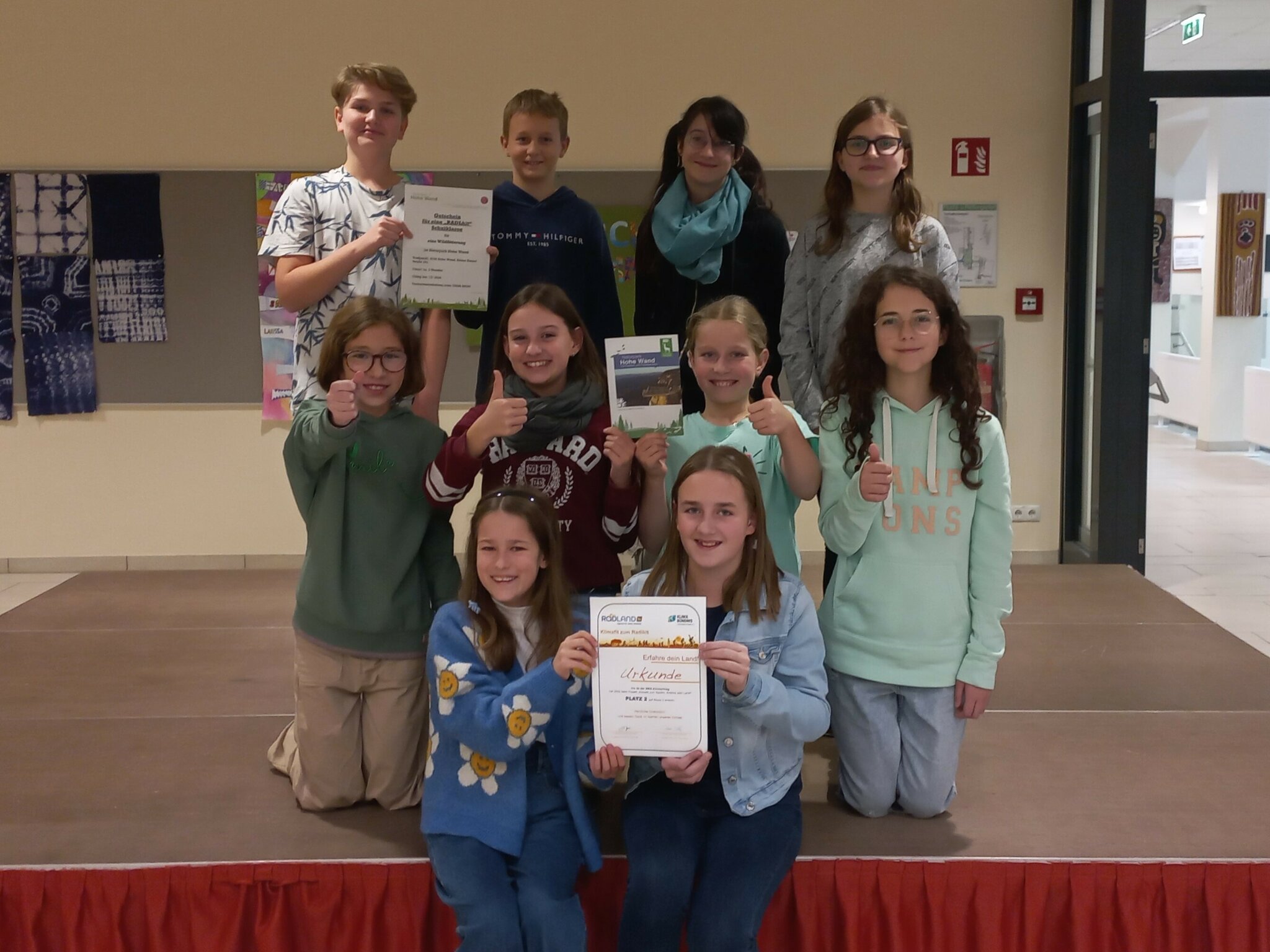 Klimafit zum Radlhit: Stockerlplatz für die NMS Kirchschlag - Wiener ...