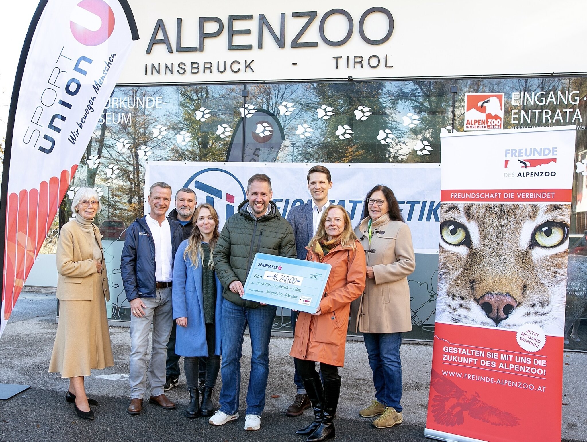 Alpenzoo Innsbruck: Der zweite Zoo-Lauf ging erfolgreich über die Bühne ...