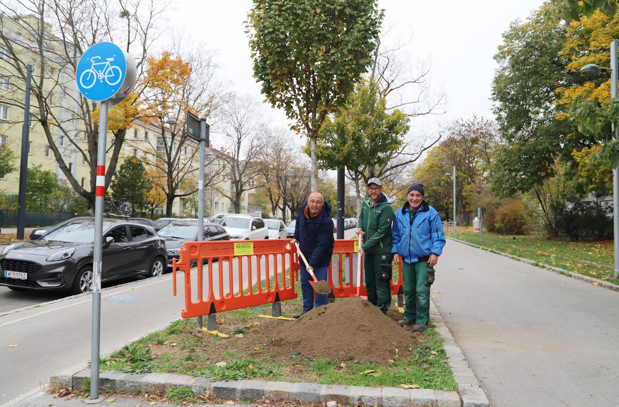 Bewässererungssystem: Mehr Wasser für die Alleebäume in der Alszeile - Hernals