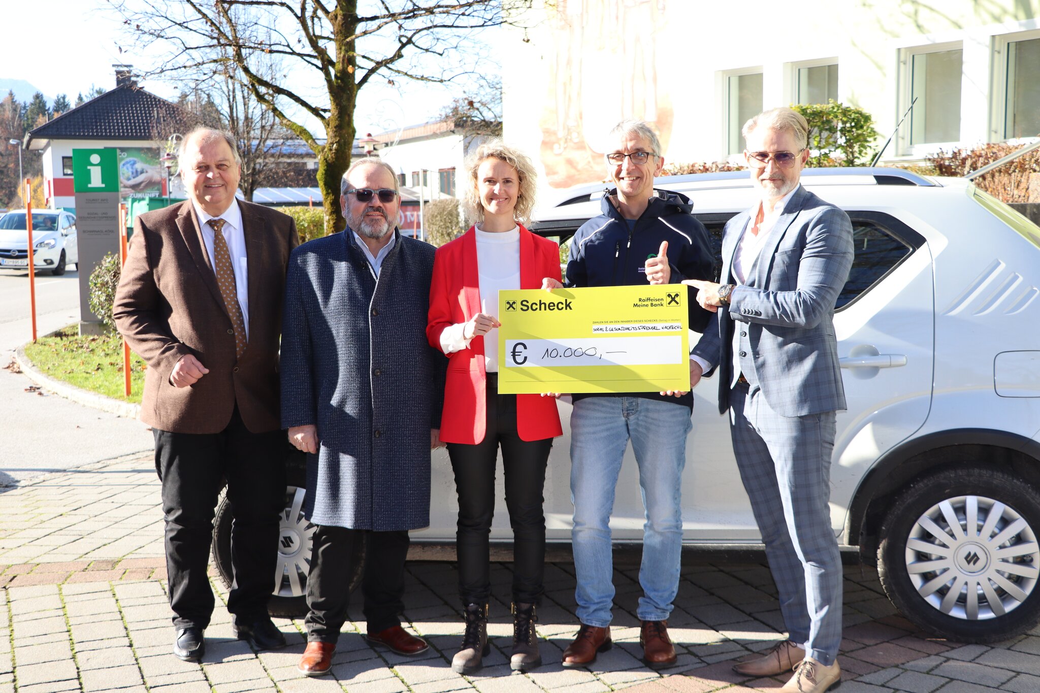 Neues Auto: Balmung Medical Handel spendet 10.000 Euro an SGS ...