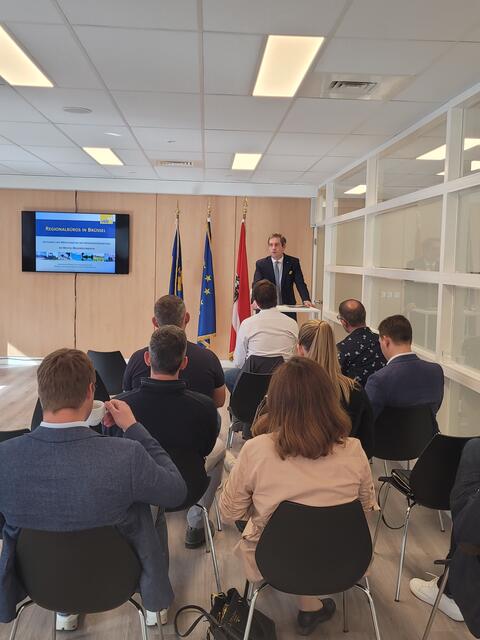 "Blau-gelbe" Vertretung in der EU: Das NÖ-Verbindungsbüro in Brüssel ...