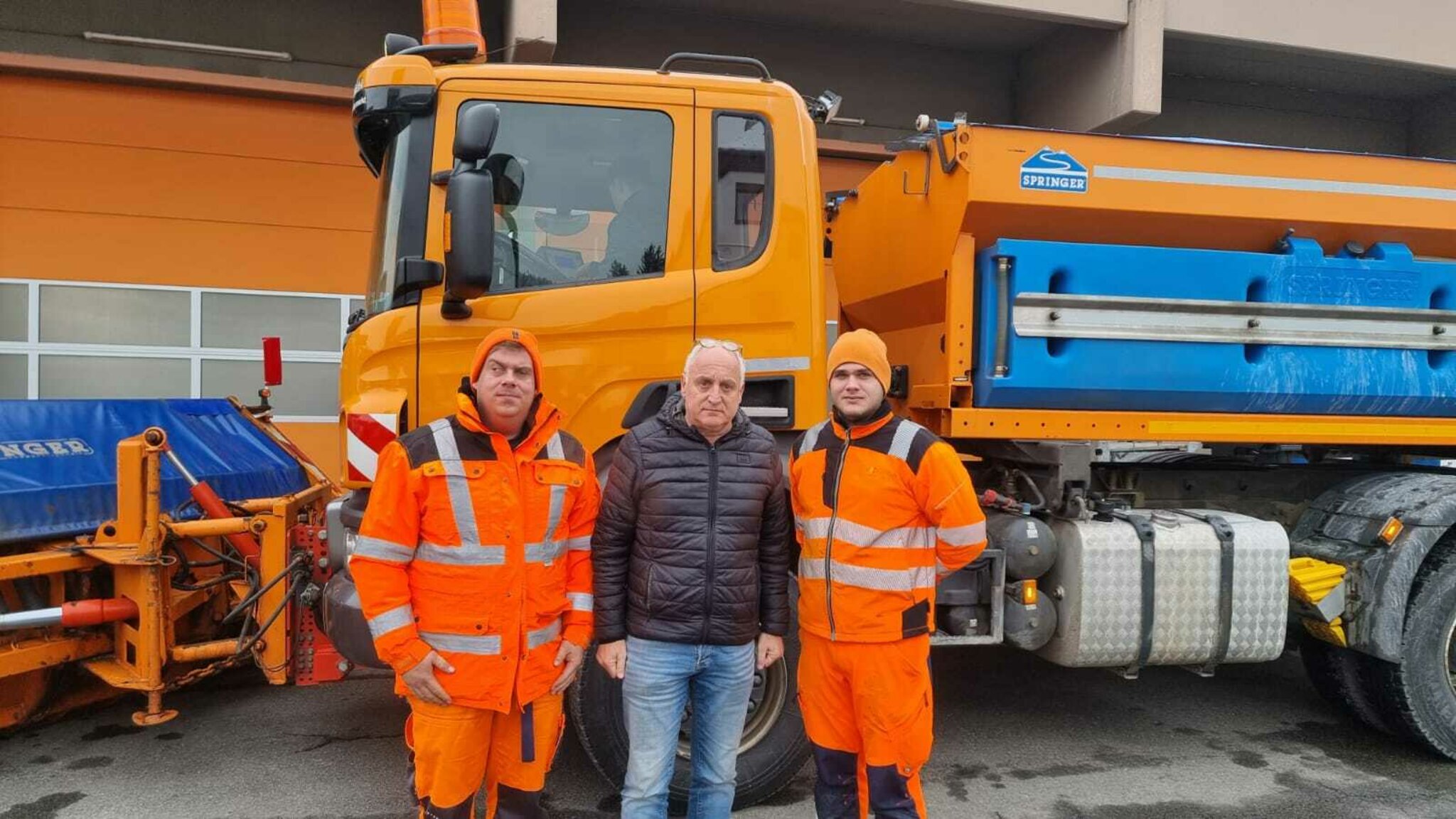 Straßenmeisterei: Vorbereitung auf den Winter - Völkermarkt