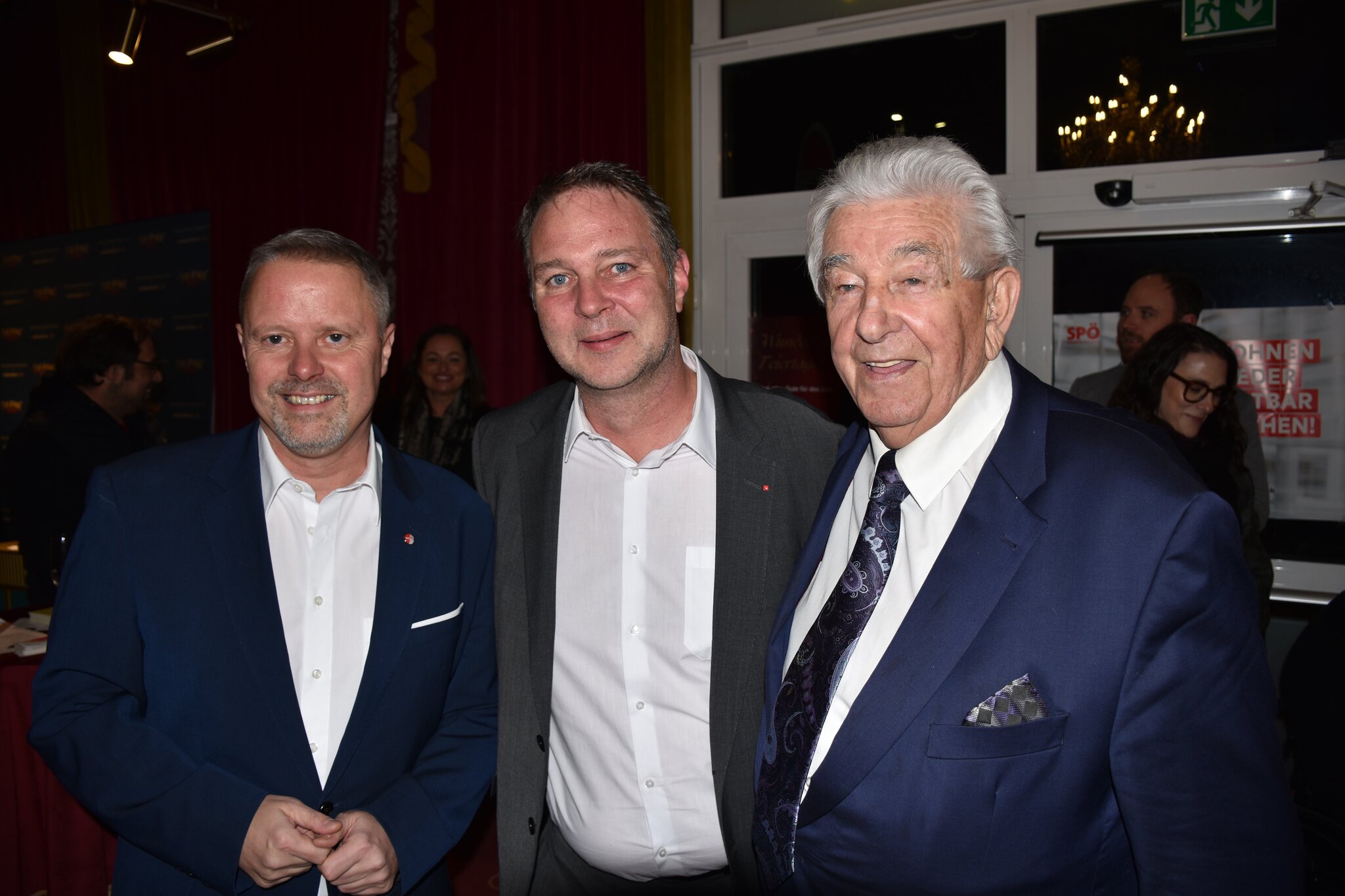 Feier im "Magic Theater": 50 Jahre SPÖ Stadtpartei Wiener Neustadt ...