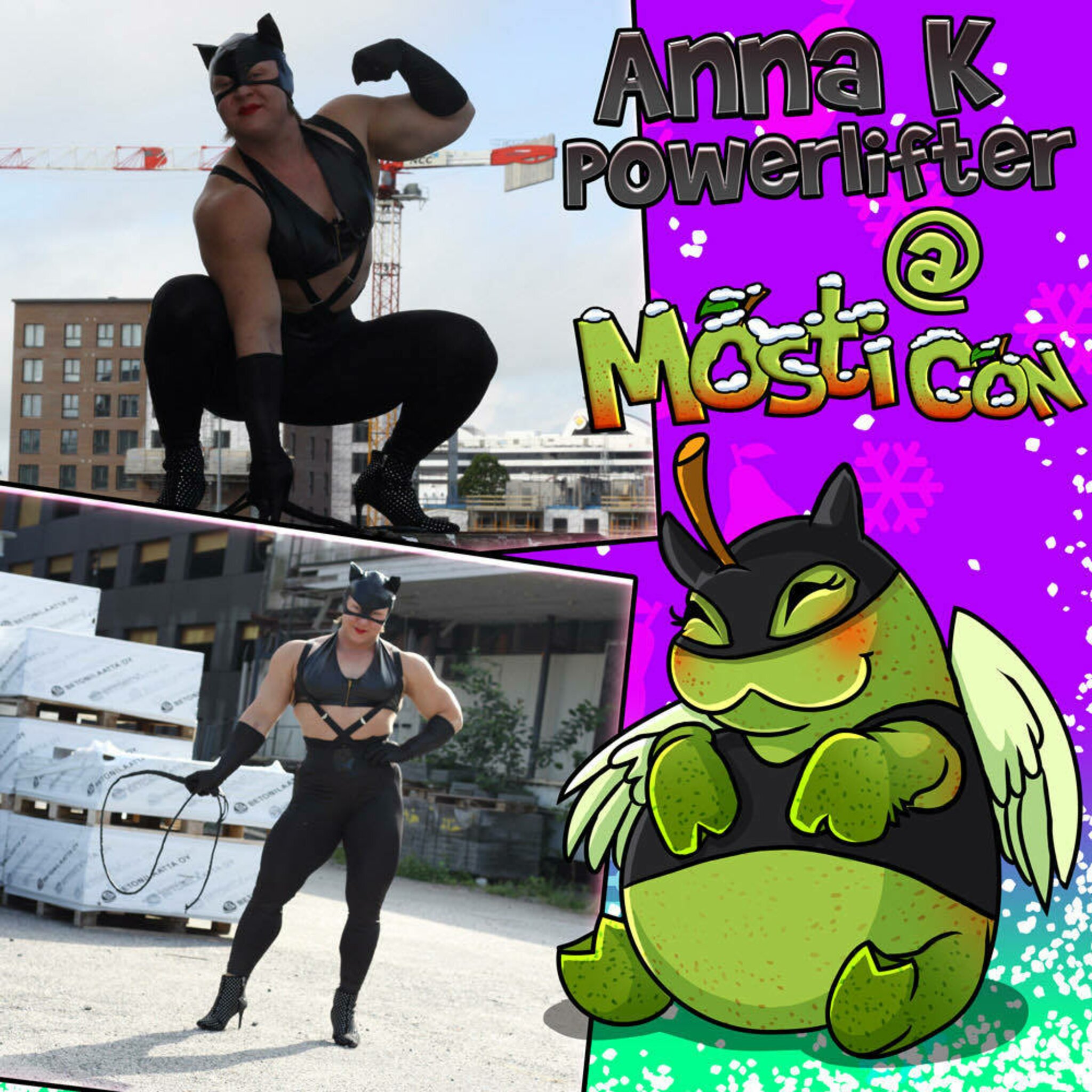 Stärkste Frau der Welt in Wieselburg: Anna K Powerlifter live bei der MostiCon - Scheibbs