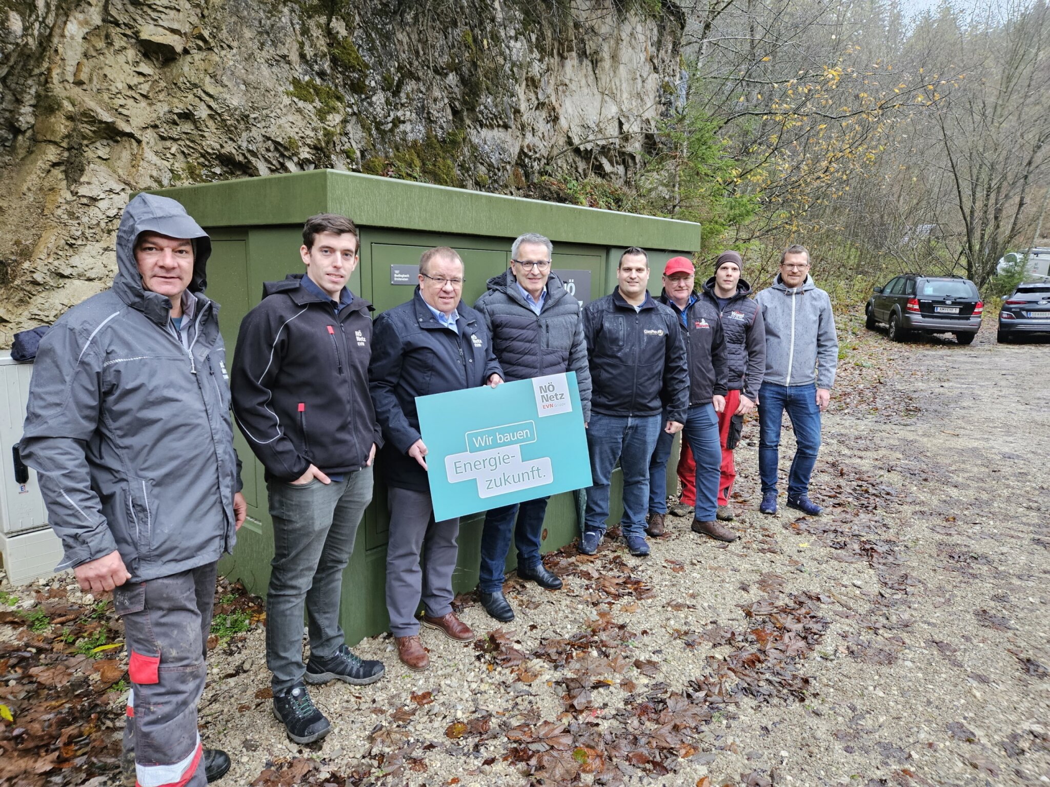 Netz NÖ: Das Stromnetz in Bodingbach bei Lunz wurde modernisiert - Scheibbs