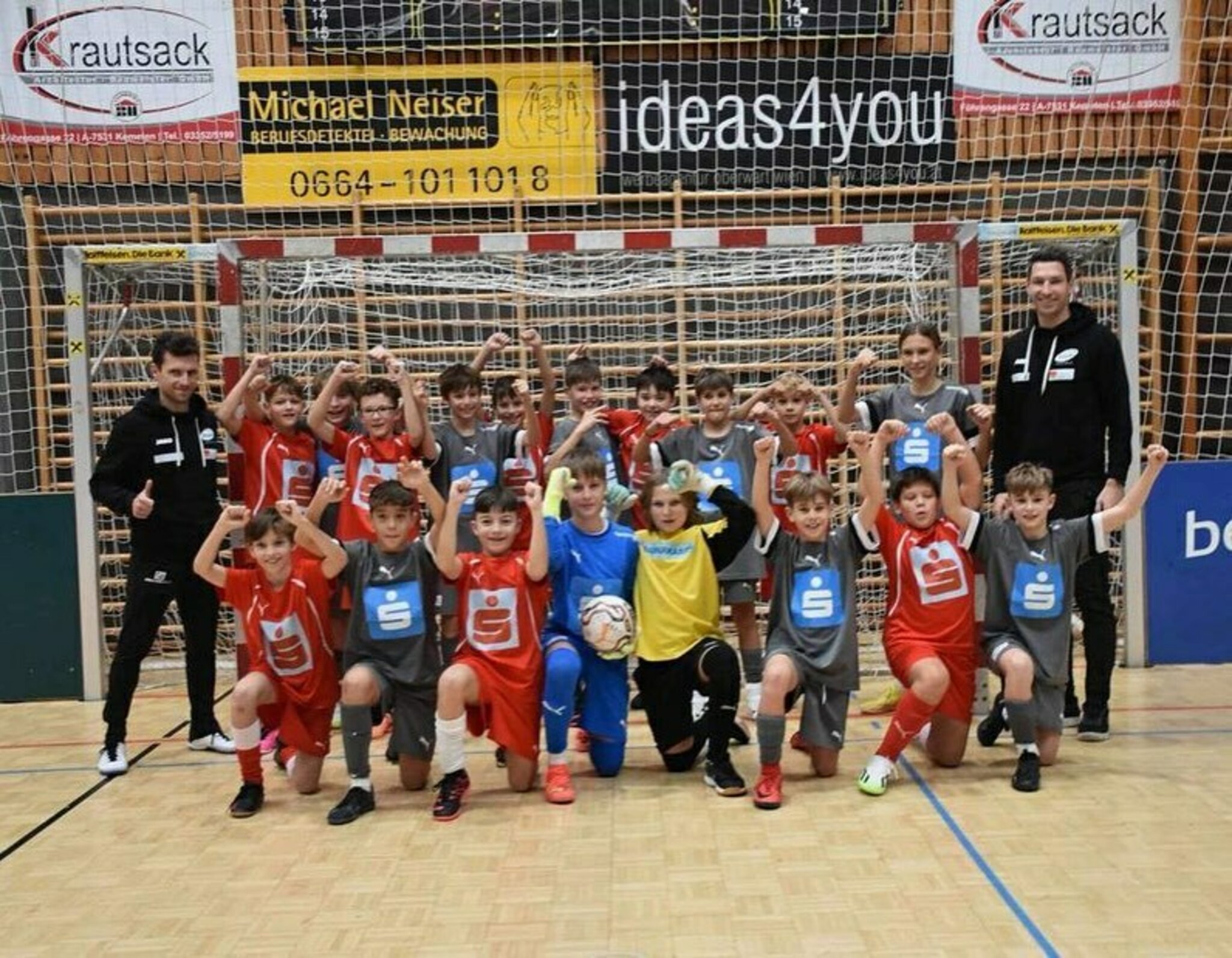 Futsal Schülerliga: GYM Oberschützen-Kicker siegen im Bezirksfinale - Oberwart