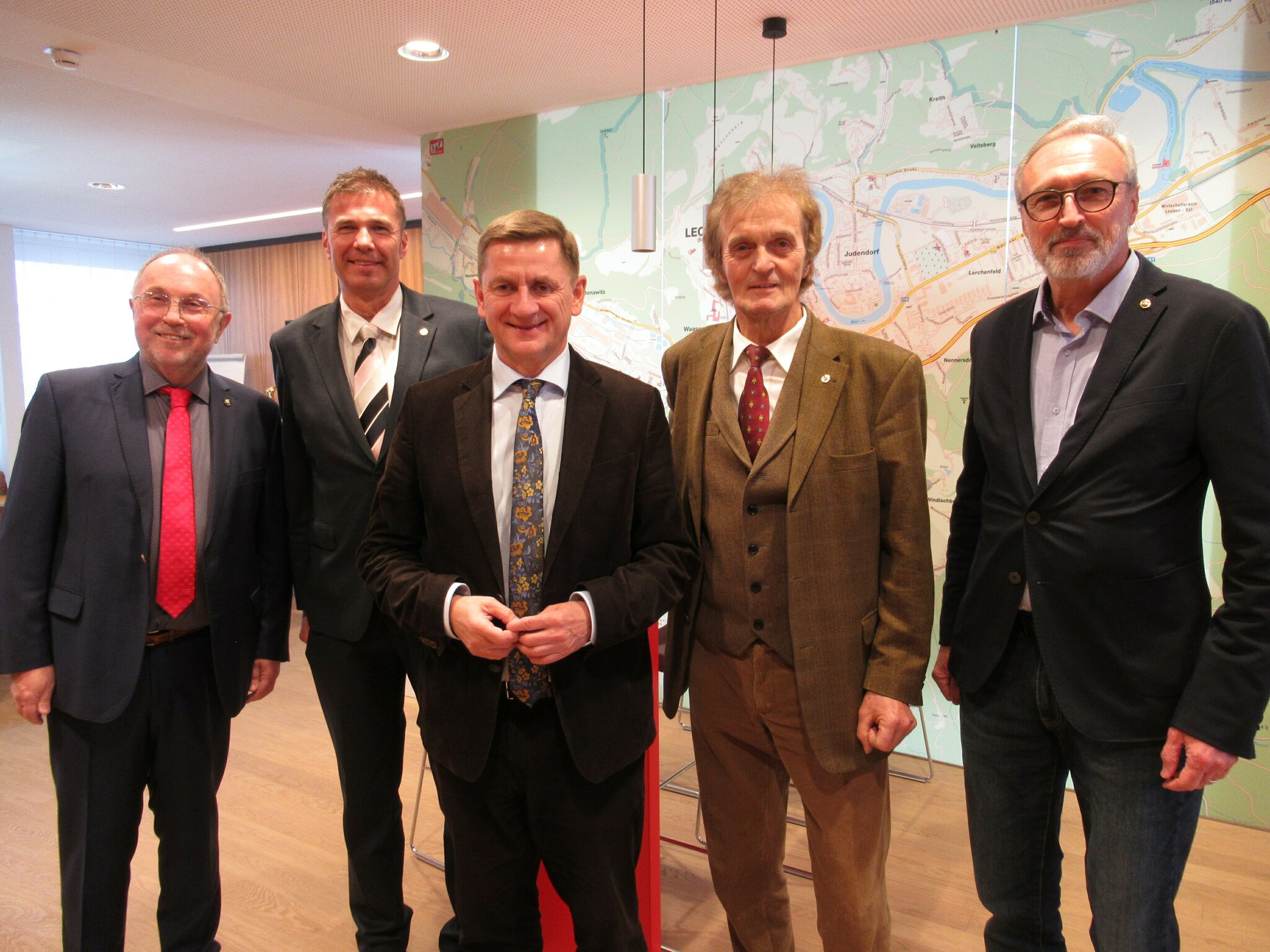 Kiwanis Club Leoben: Neue Vorstand stattete dem Bürgermeister ...