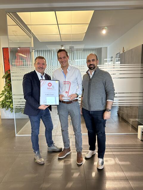 Wirtschaftsbund zeichnet aus: Julius Award für Qualitätsbetriebe ...