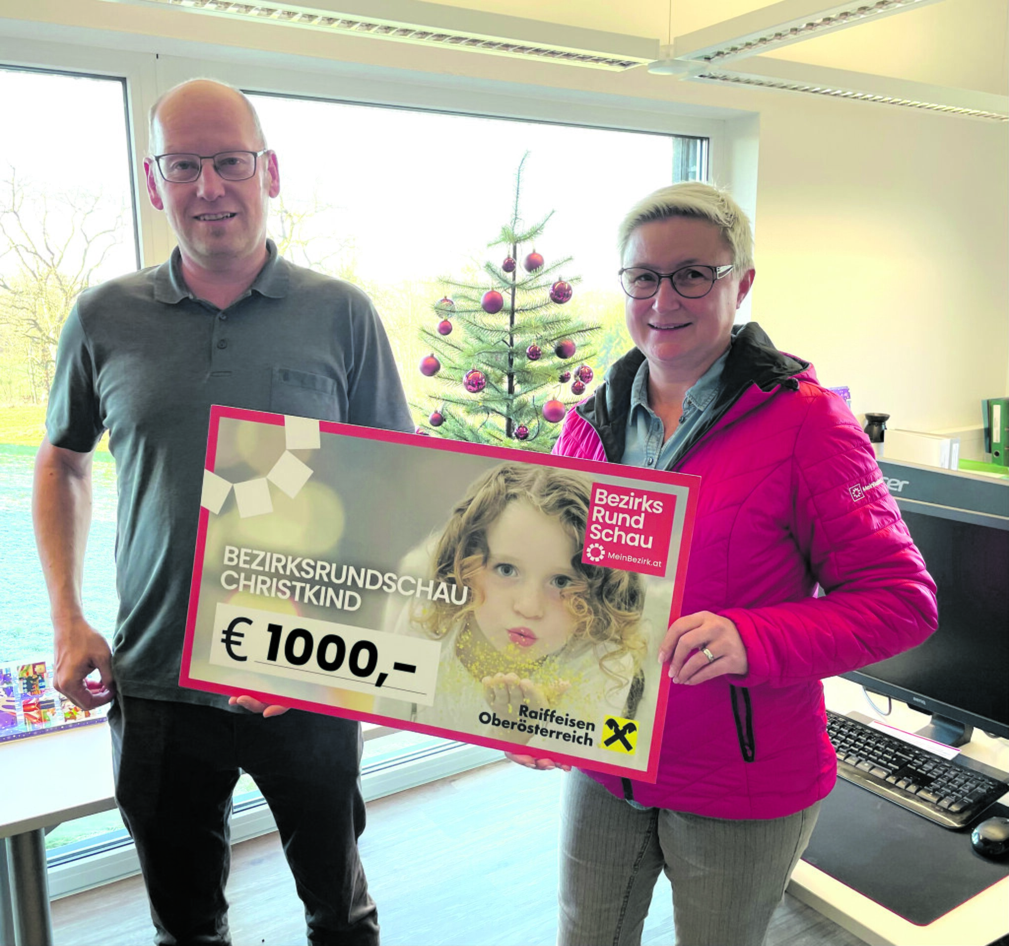 Spendenaktion der BezirksRundSchau: Katoma unterstützt das Christkind ...