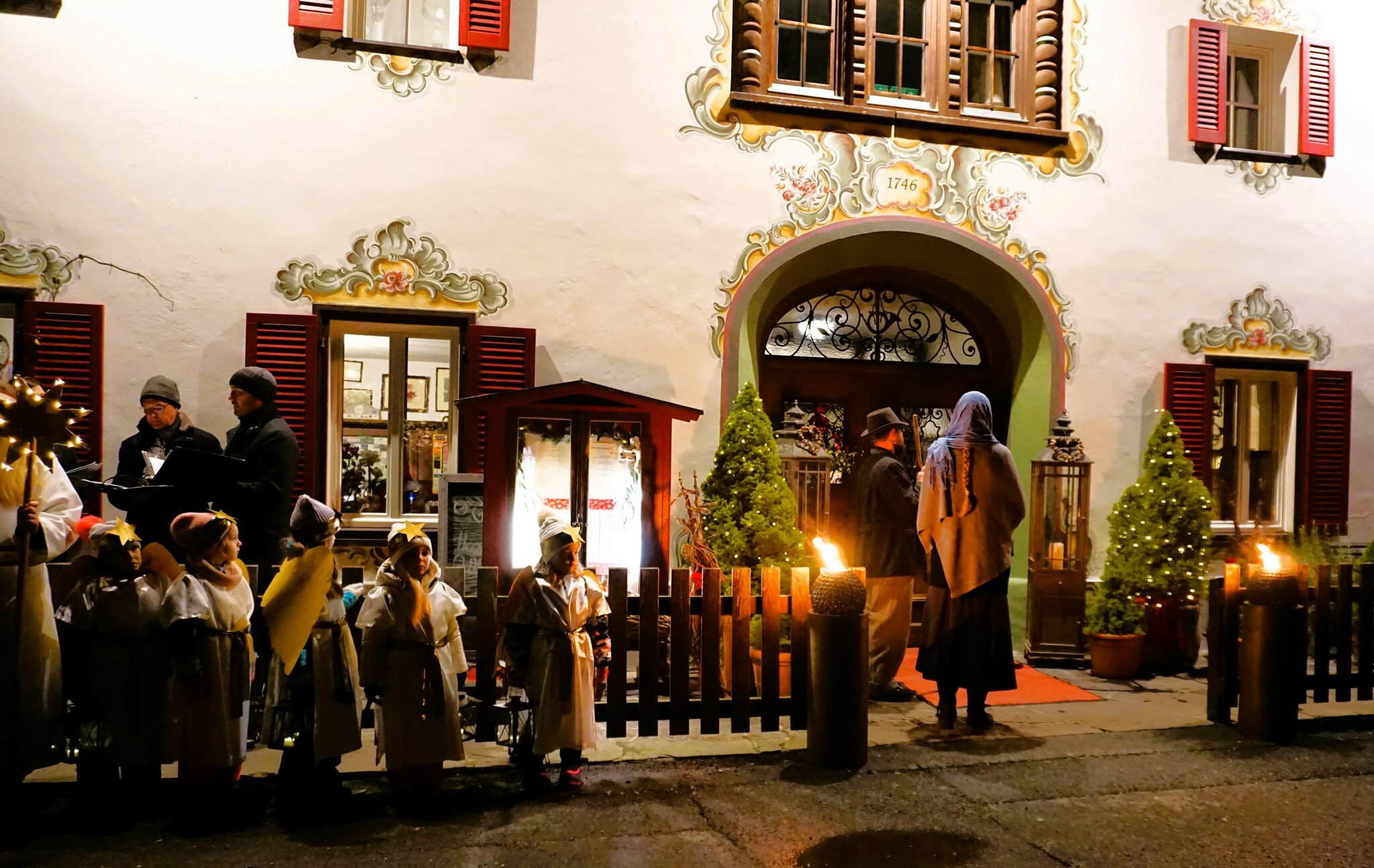 Vorweihnachtszeit: Kössener gingen wieder auf Herbergssuche - Kitzbühel