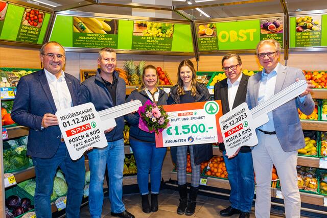 Markt Allhau/Wolfau: Marion Posch und Oliver Rois übernehmen Spar ...