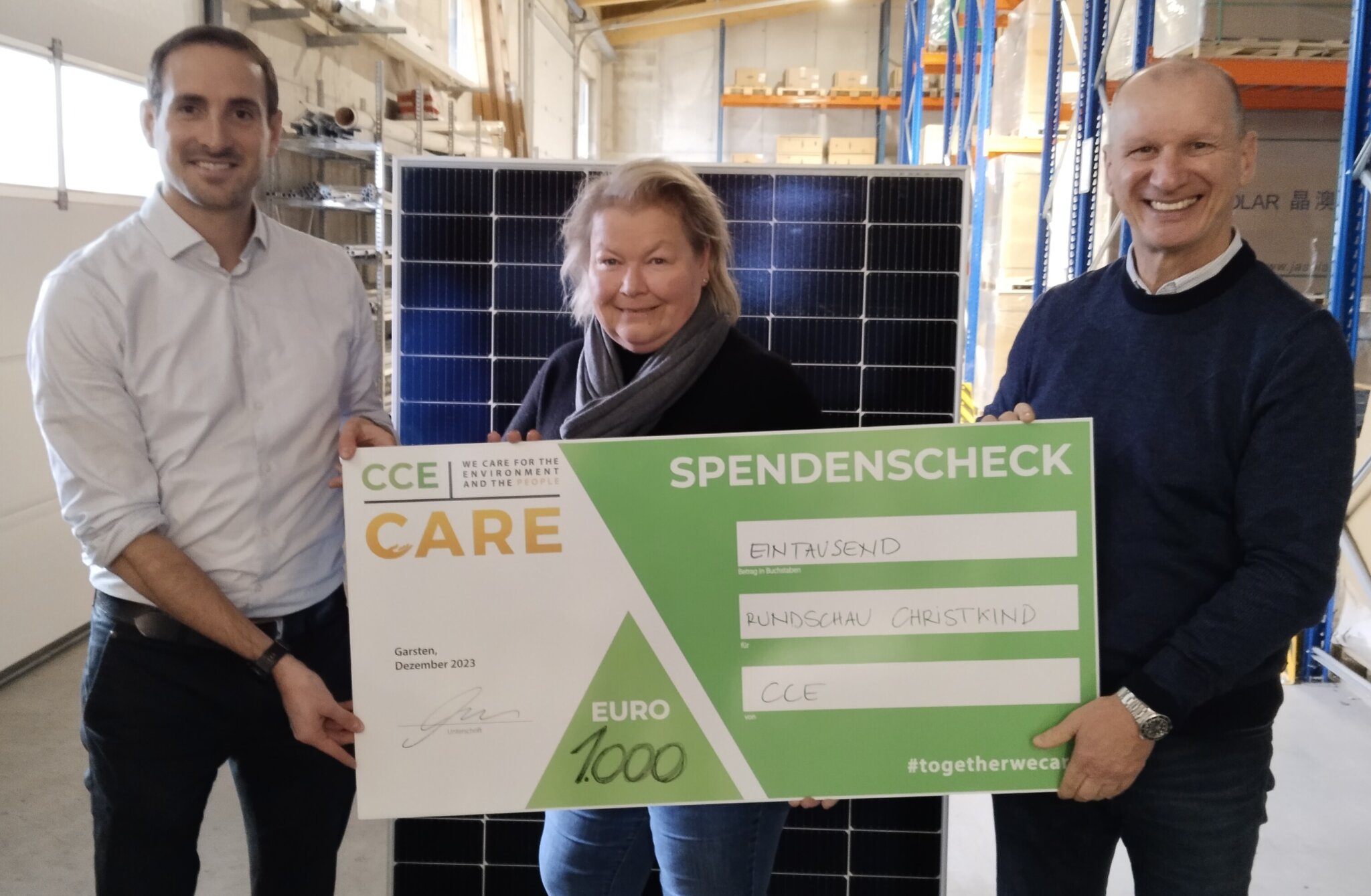 BezirksRundSchau Christkind: CCE aus Garsten spendet für Valentino ...