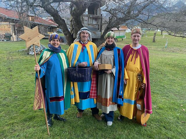 Caspar, Melchior und Balthasar unterwegs: Bürgermeisterin Kampfl ...