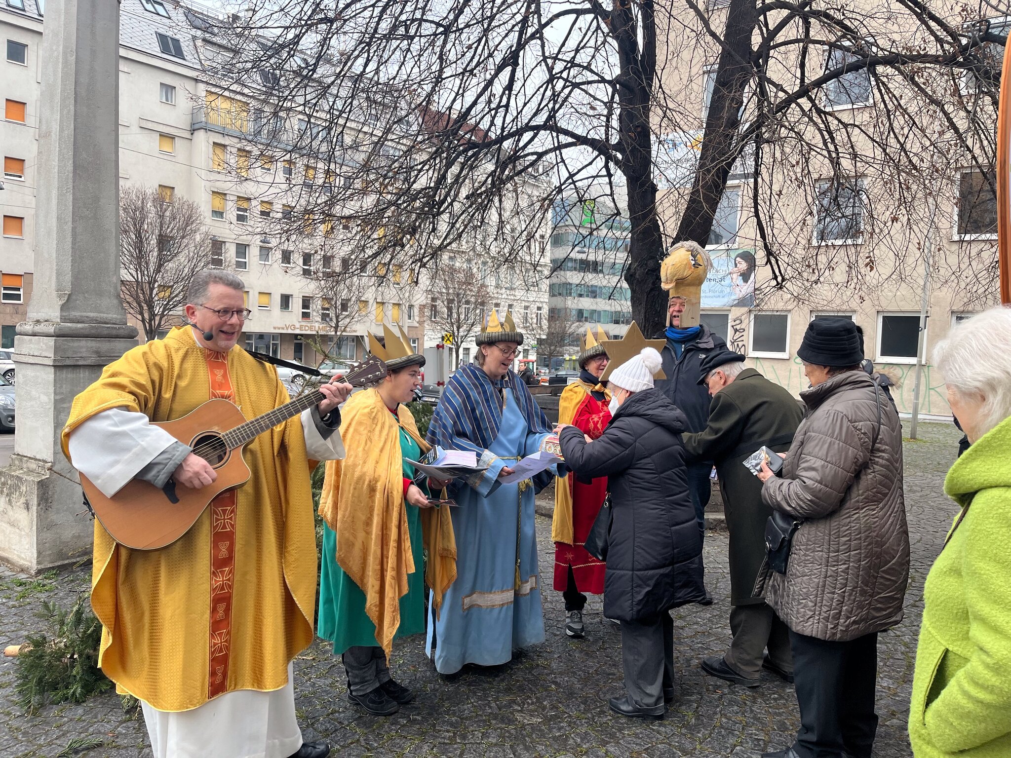Jungschar St. Thekla: Die Sternsinger sind im 4. und 5. Bezirk ...