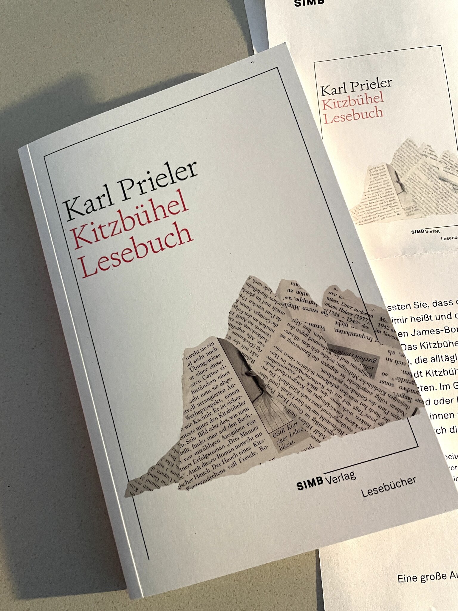 Kitzbühel, Buchpräsentation: Karl Prieler präsentiert sein "Kitzbühel Lesebuch - Kitzbühel
