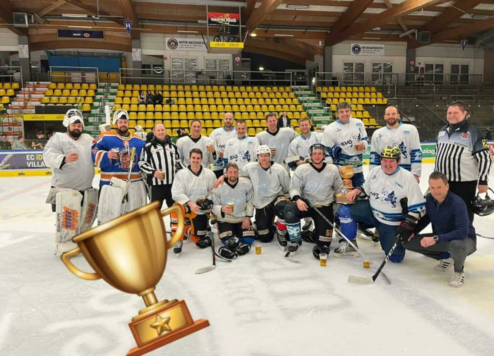 Gedenkturnier: 2. Martin-Pinter-Charity-Eishockey-Gedenkturnier - Villach
