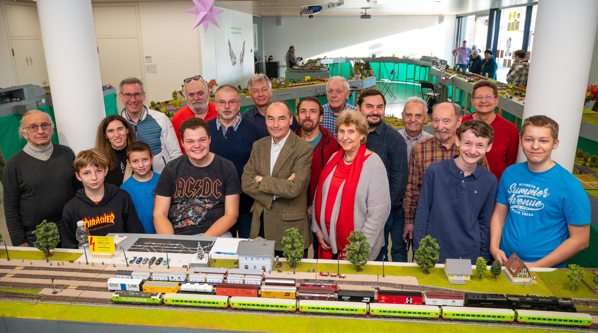 Brunn am Gebirge: Ausstellung des 1. Brunner Modelleisenbahnclubs - Mödling