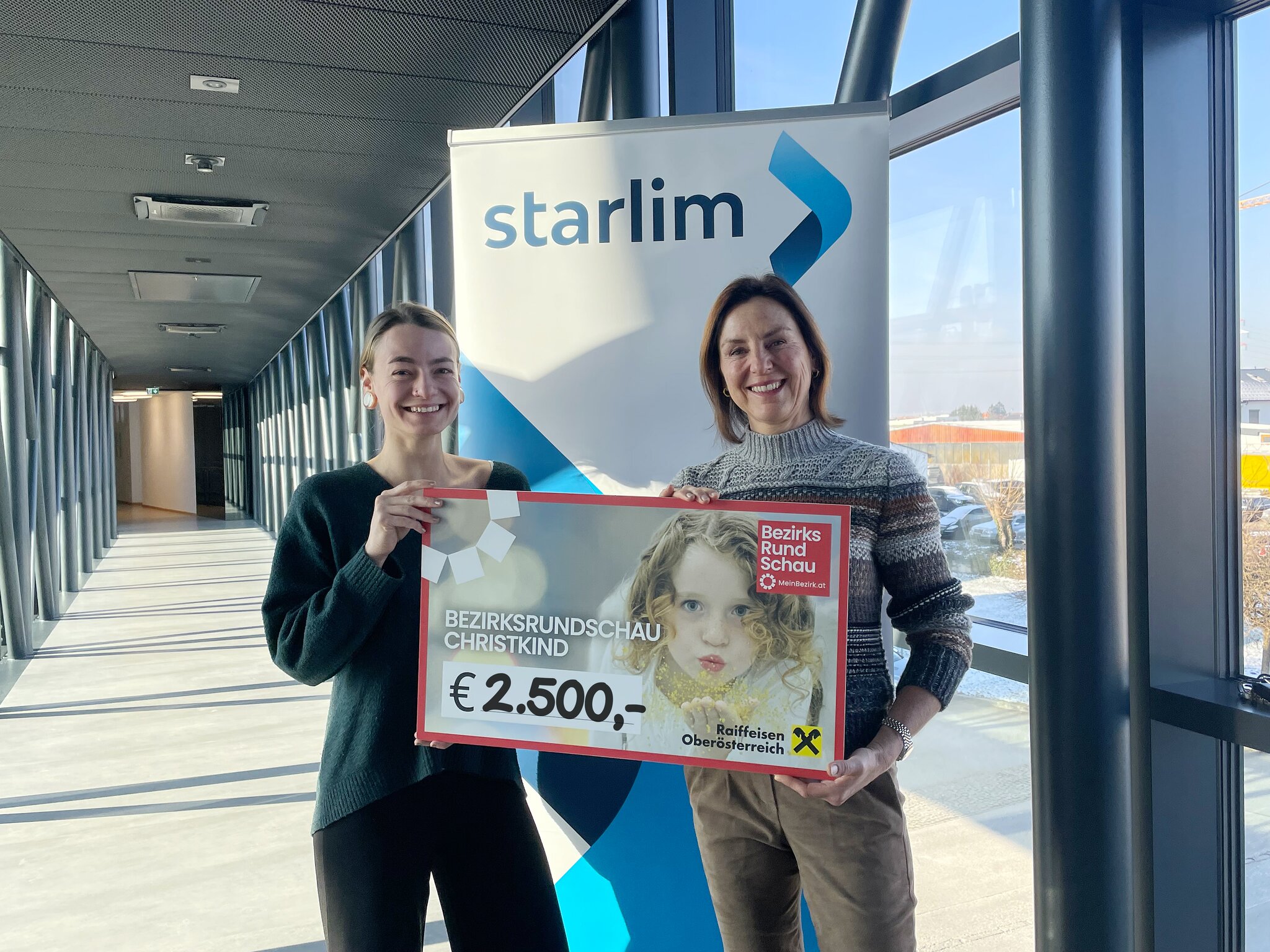 BezirksRundSchau-Christkind: Starlim Sterner spendet 2.500 Euro für ...